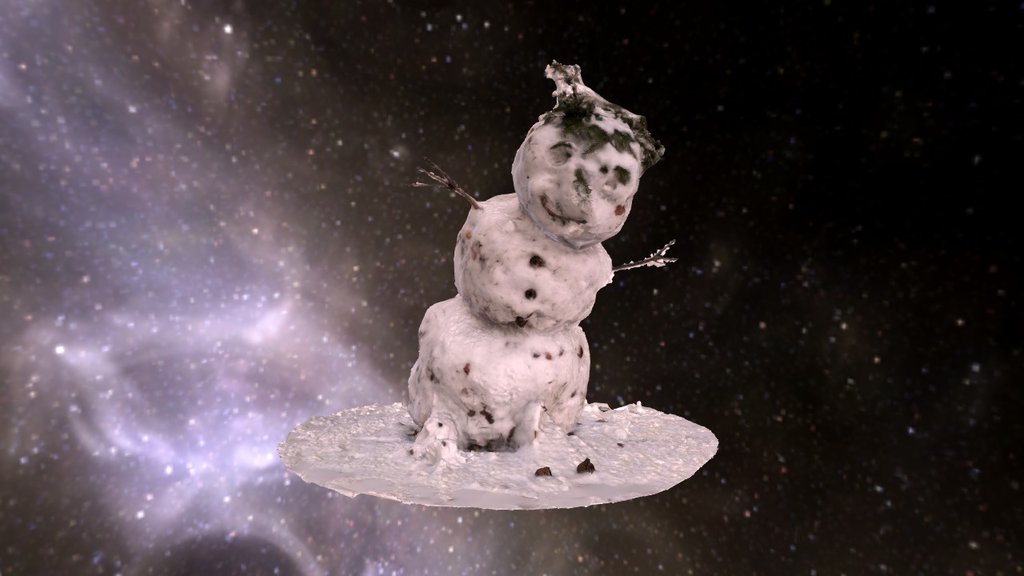 loring snowman in space [capped] - 3D model by brain_____heart [d1f65f2 ...