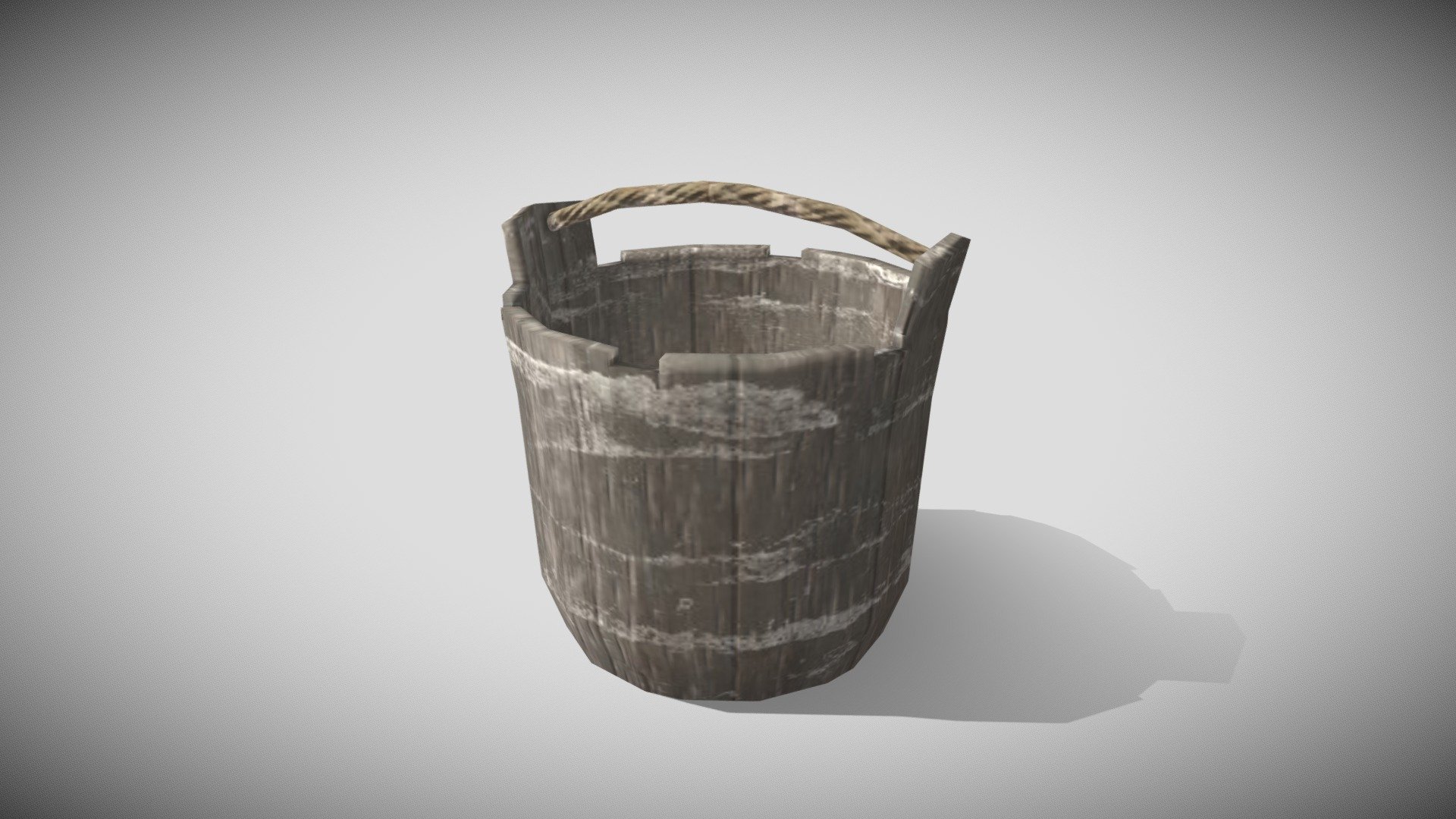Worn Medieval Bucket - Download Free 3D model by LewisBaker [d1f7eb4 ...
