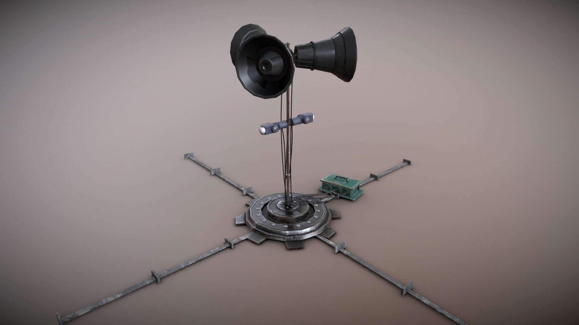 Loudspeaker alarm - Buy Royalty Free 3D model by Incg5764 [d1f8a68 ...