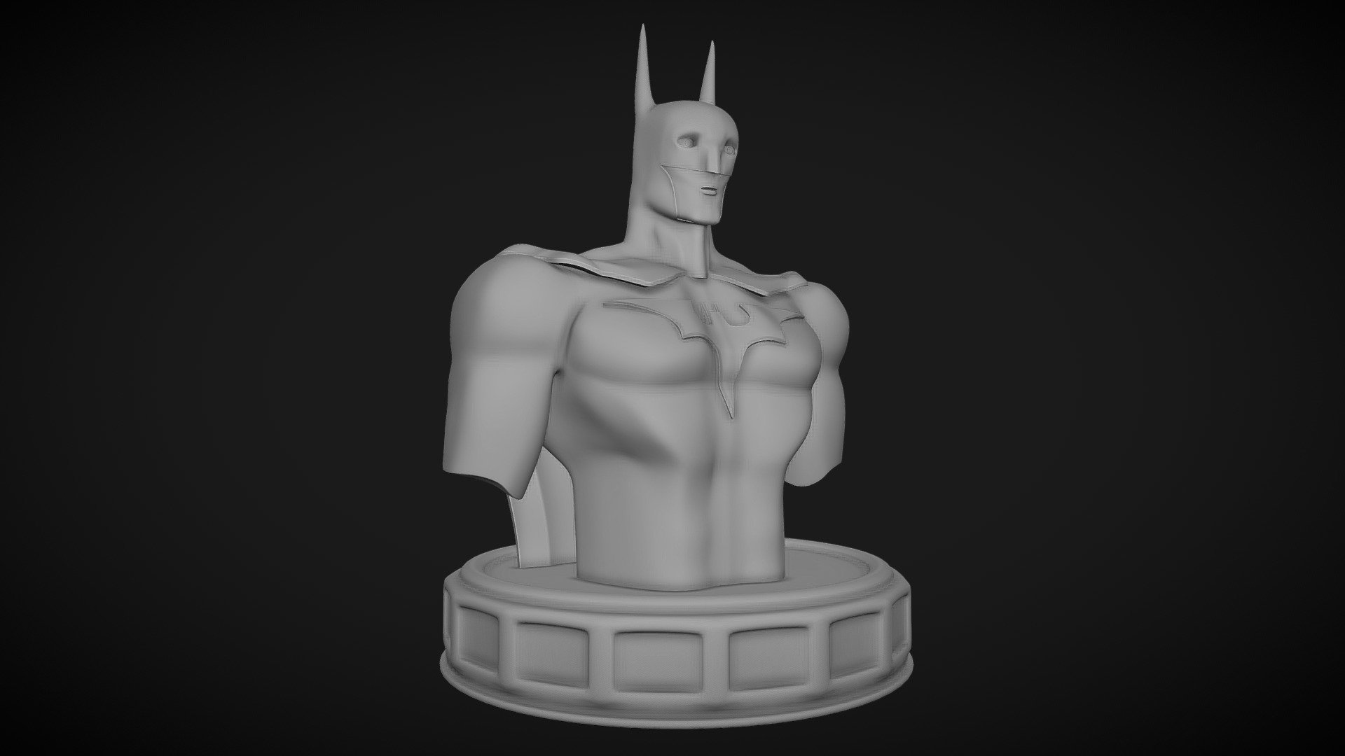 Batman Bust Model - Buy Royalty Free 3D model by Sandeep Choudhary ...