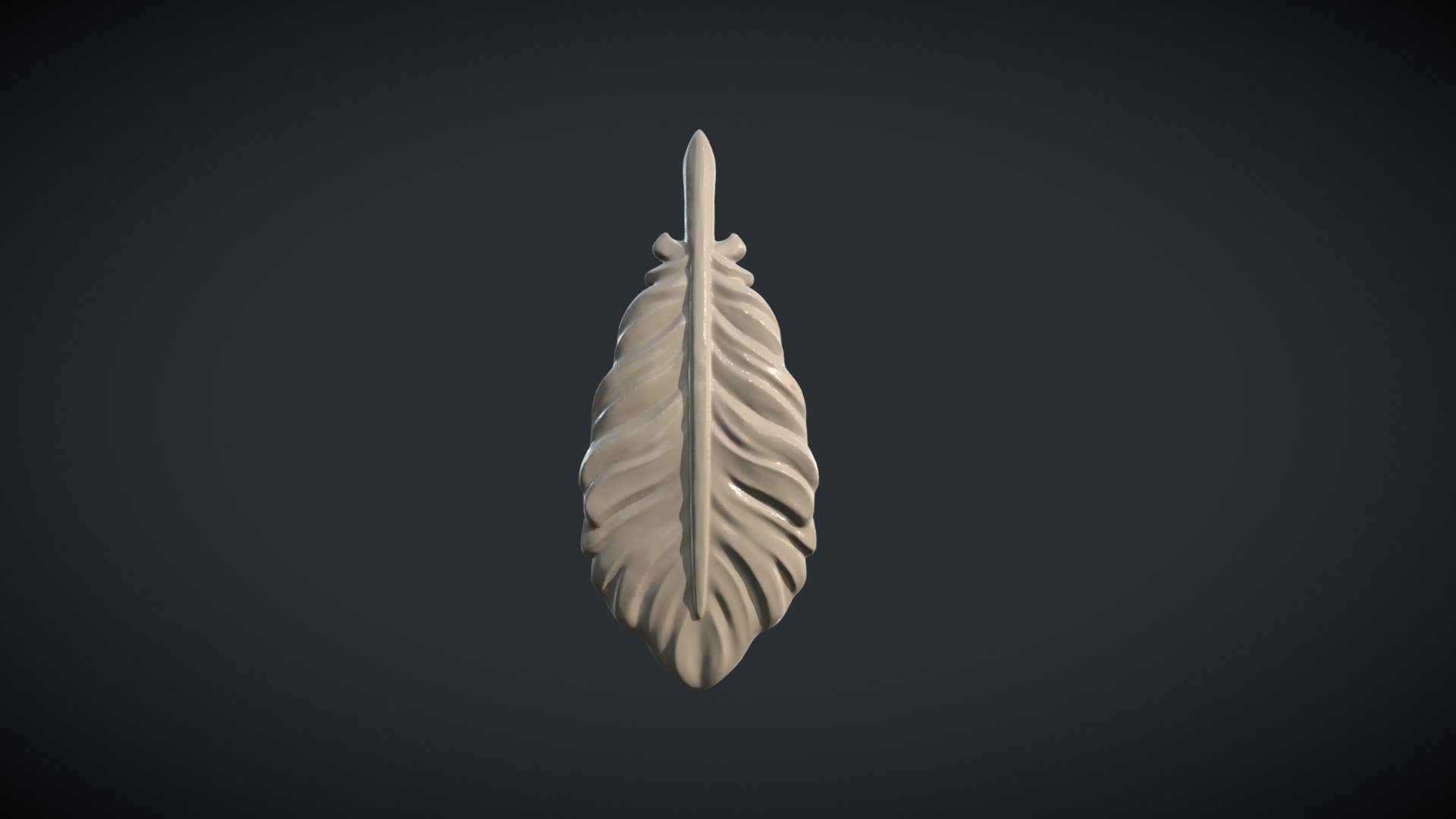 Bird Feather - 3D model by Skazok [d1f9513] - Sketchfab