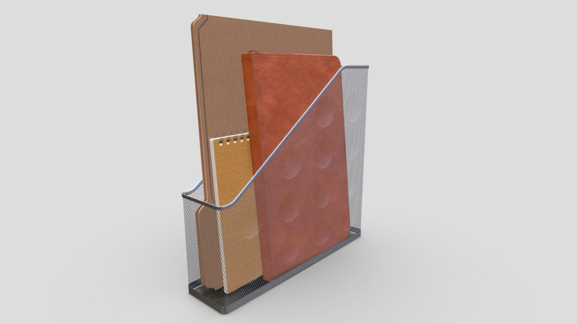 Documents Paper Base Low-poly 3D model - Buy Royalty Free 3D model by ...