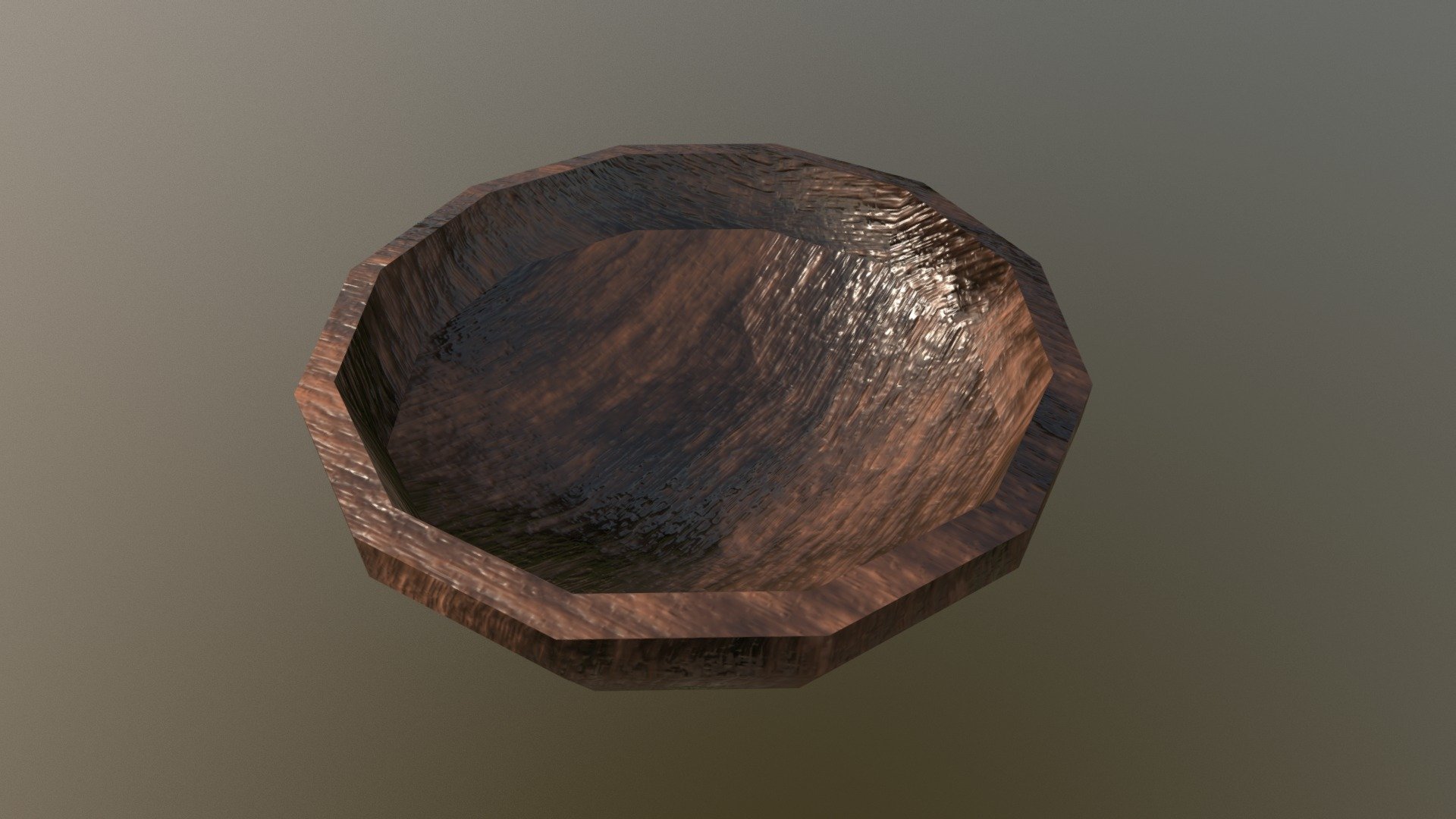 Wooden Bowl - 3D model by keelyanne [d1fb17d] - Sketchfab