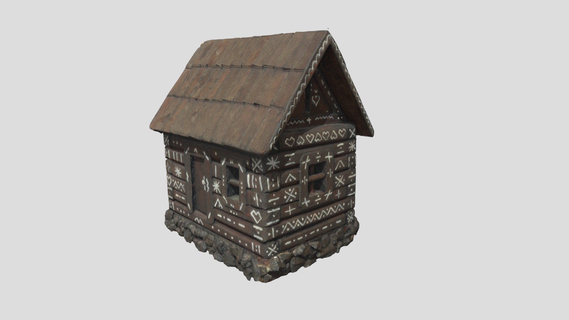 cottage - 3D model by hatc [d1fdd42] - Sketchfab