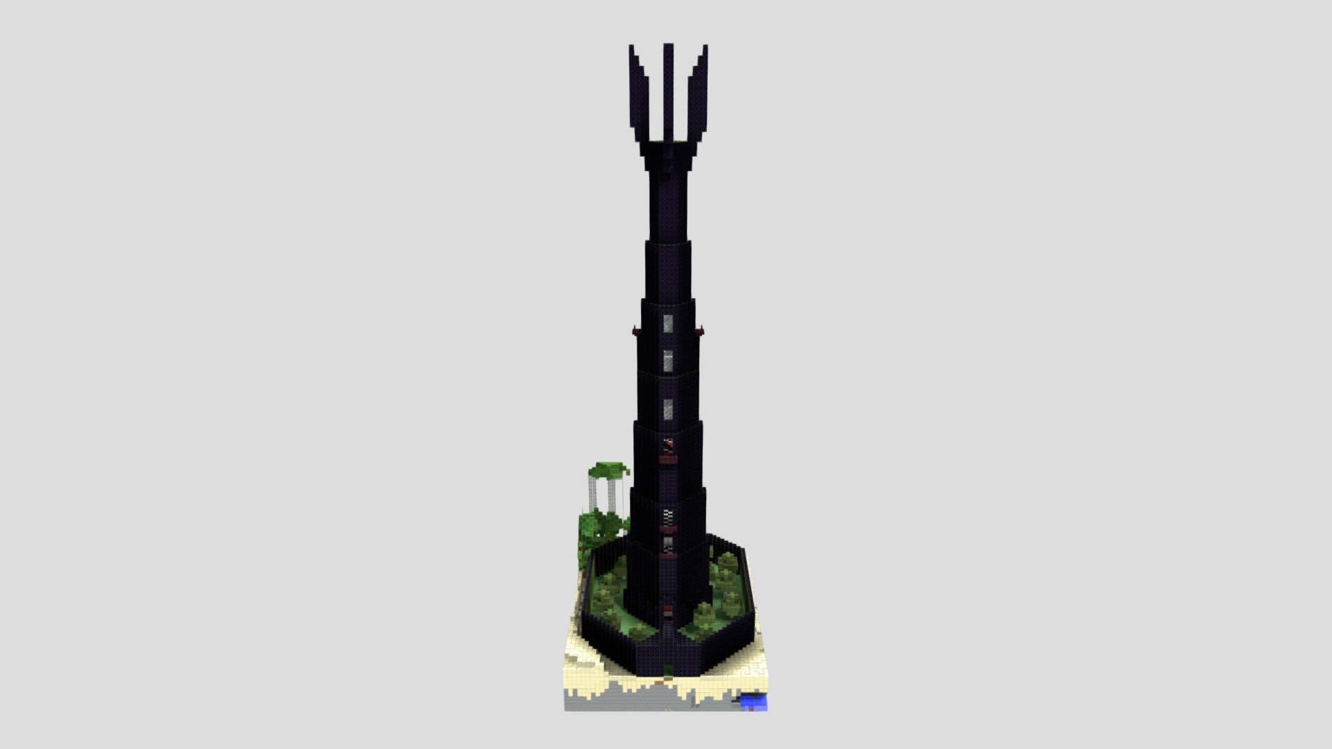 lotr-tower - Download Free 3D model by madexc [d1feaa8] - Sketchfab