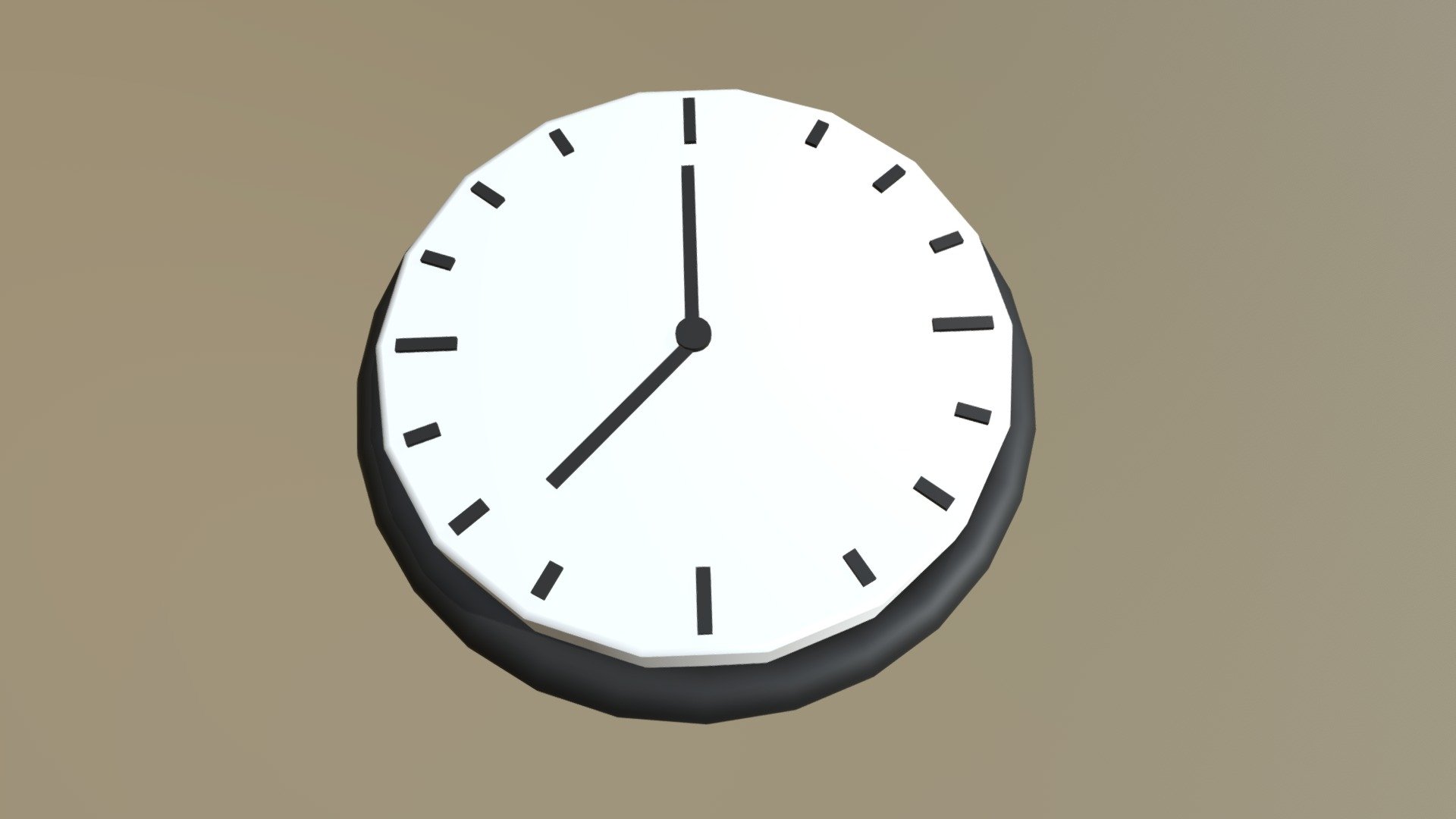 Clock - 3D model by TWNS [d1ff3f3] - Sketchfab