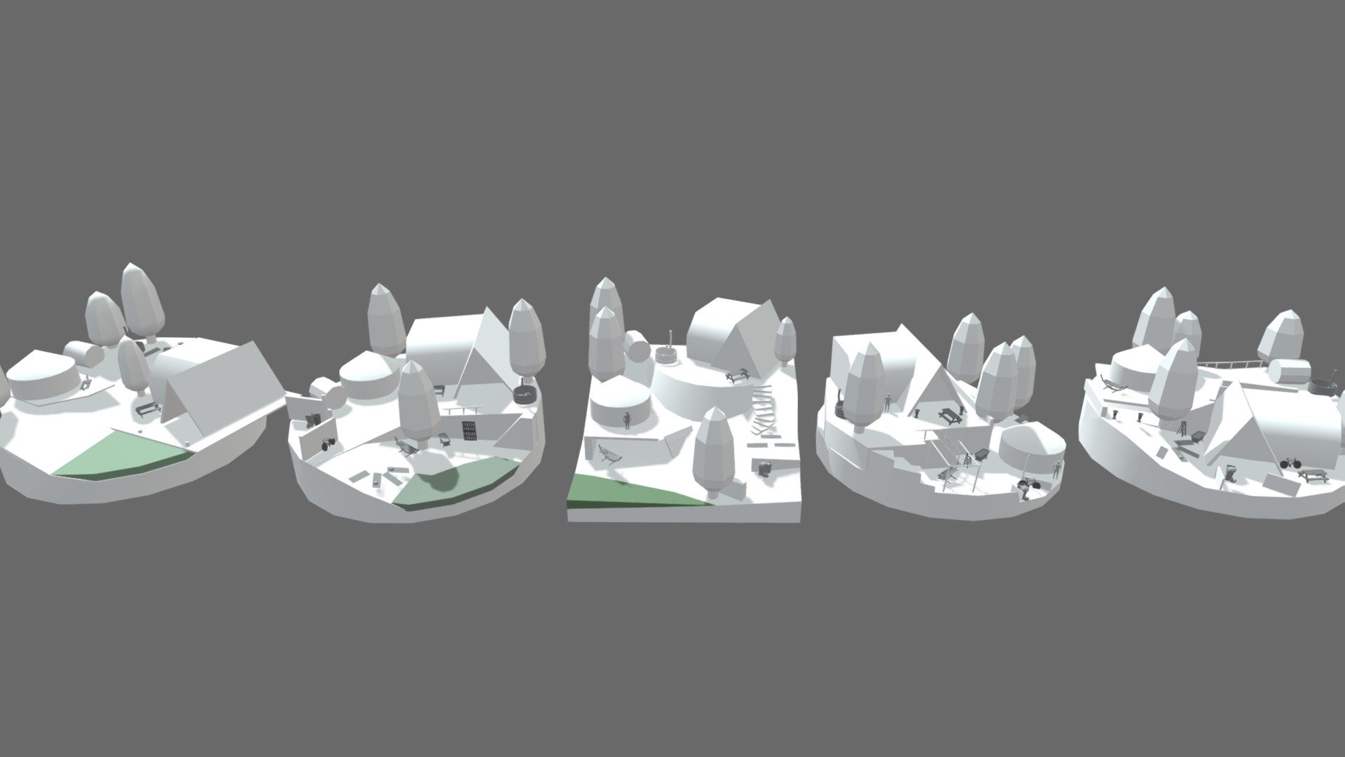 Ecohouse Blockout - 3D model by Kevin Riley (@kevinriley) [d200418 ...