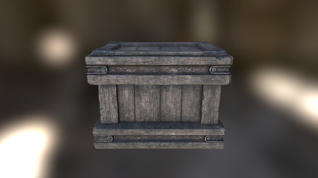 Old Dungeon Crate - 3D model by bynumm3 [d202140] - Sketchfab