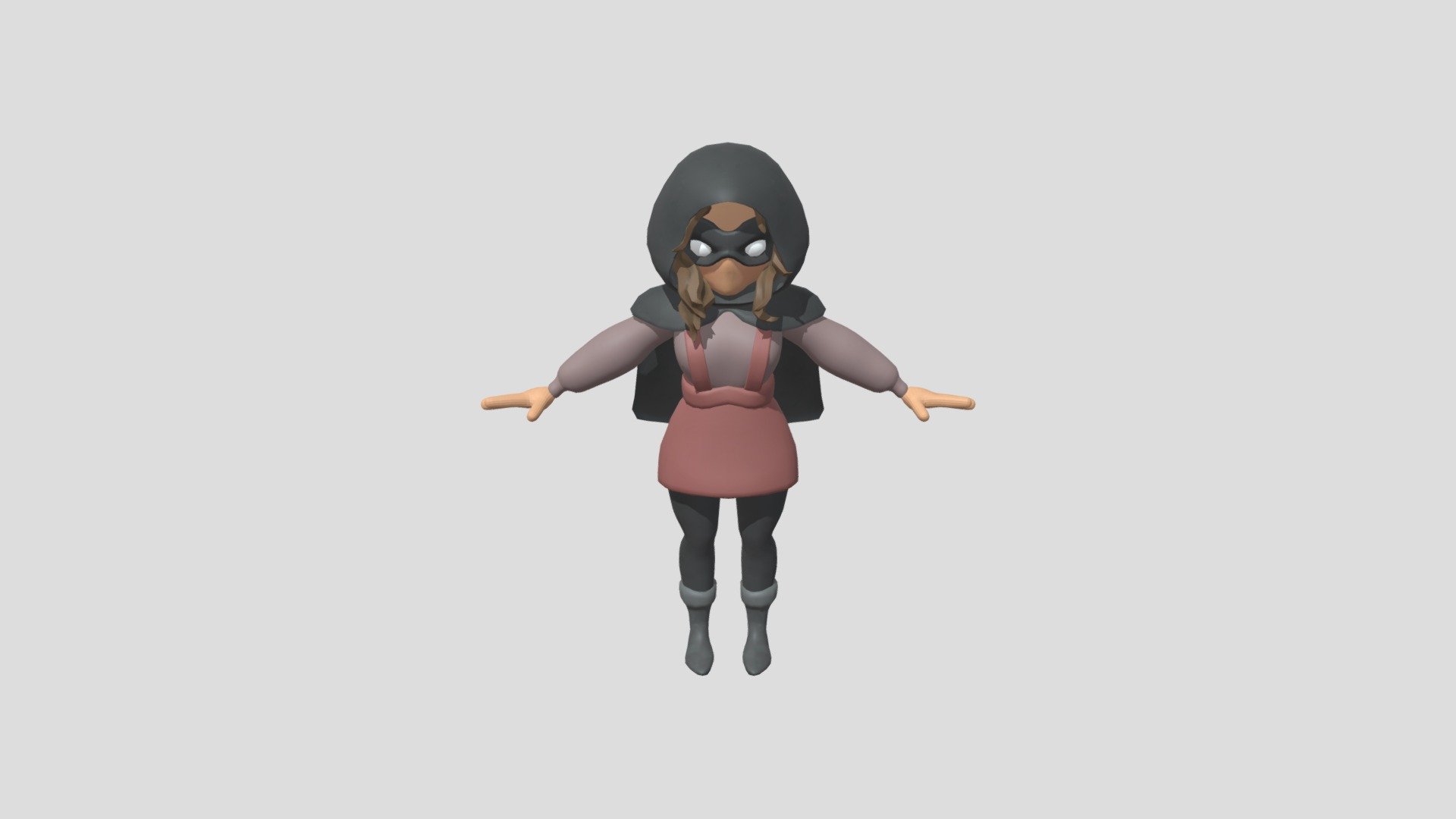 Female Medieval Prisoner - 3D model by RedDevon [d20283c] - Sketchfab