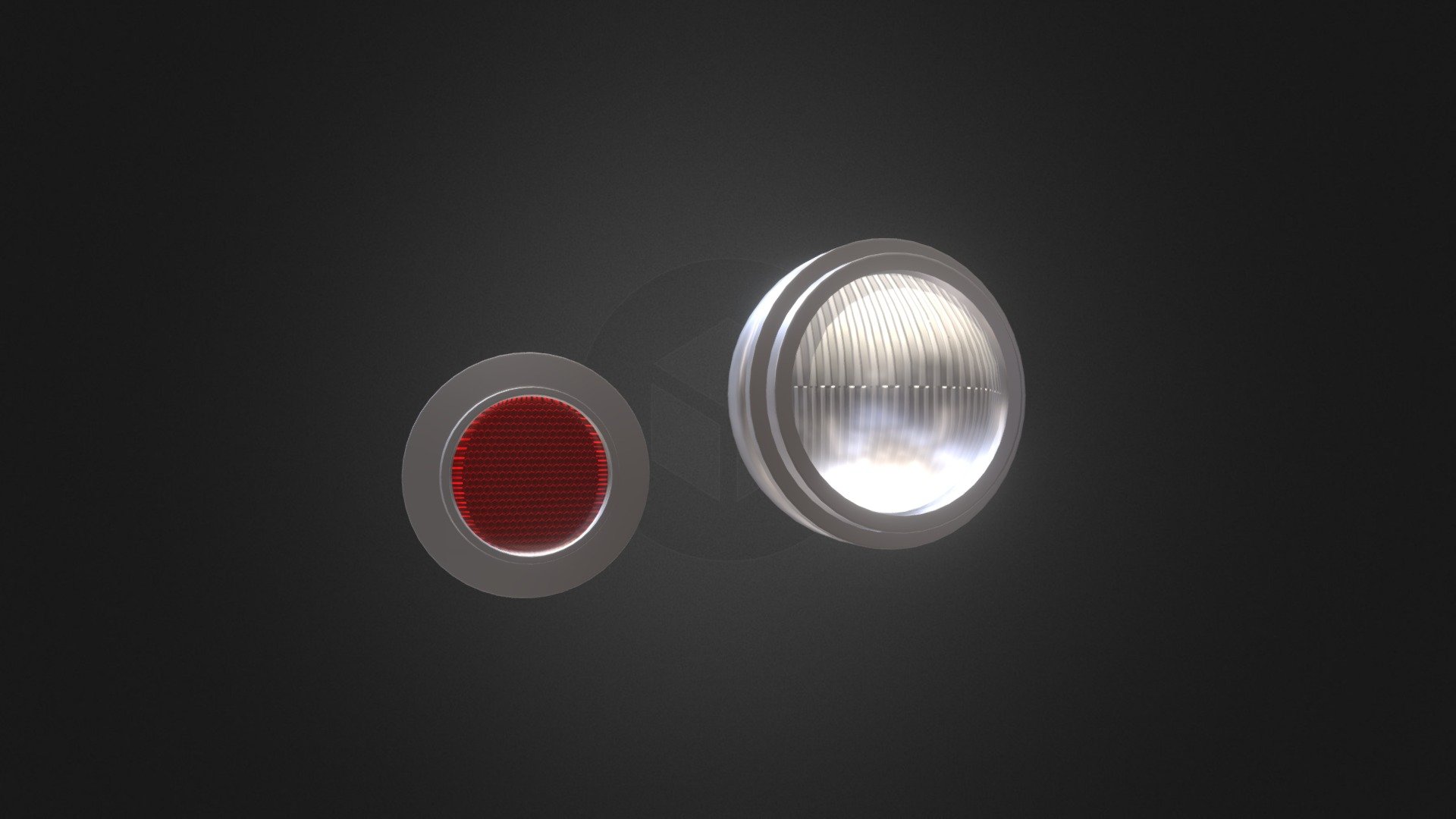 headlight - 3D model by rebel (@512) [d202b7c] - Sketchfab