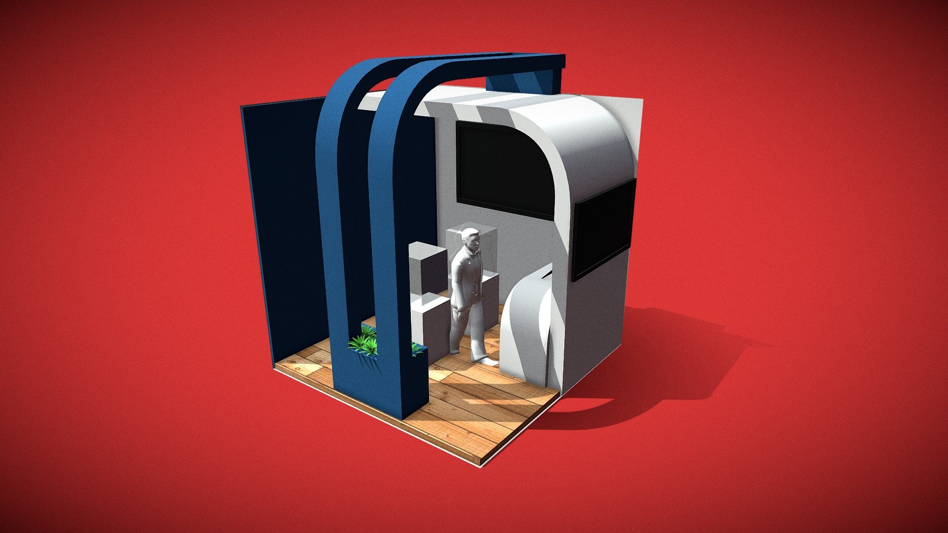 Stand Model by digital&media[labs] - 3D model by dmlmx [d2033ed ...