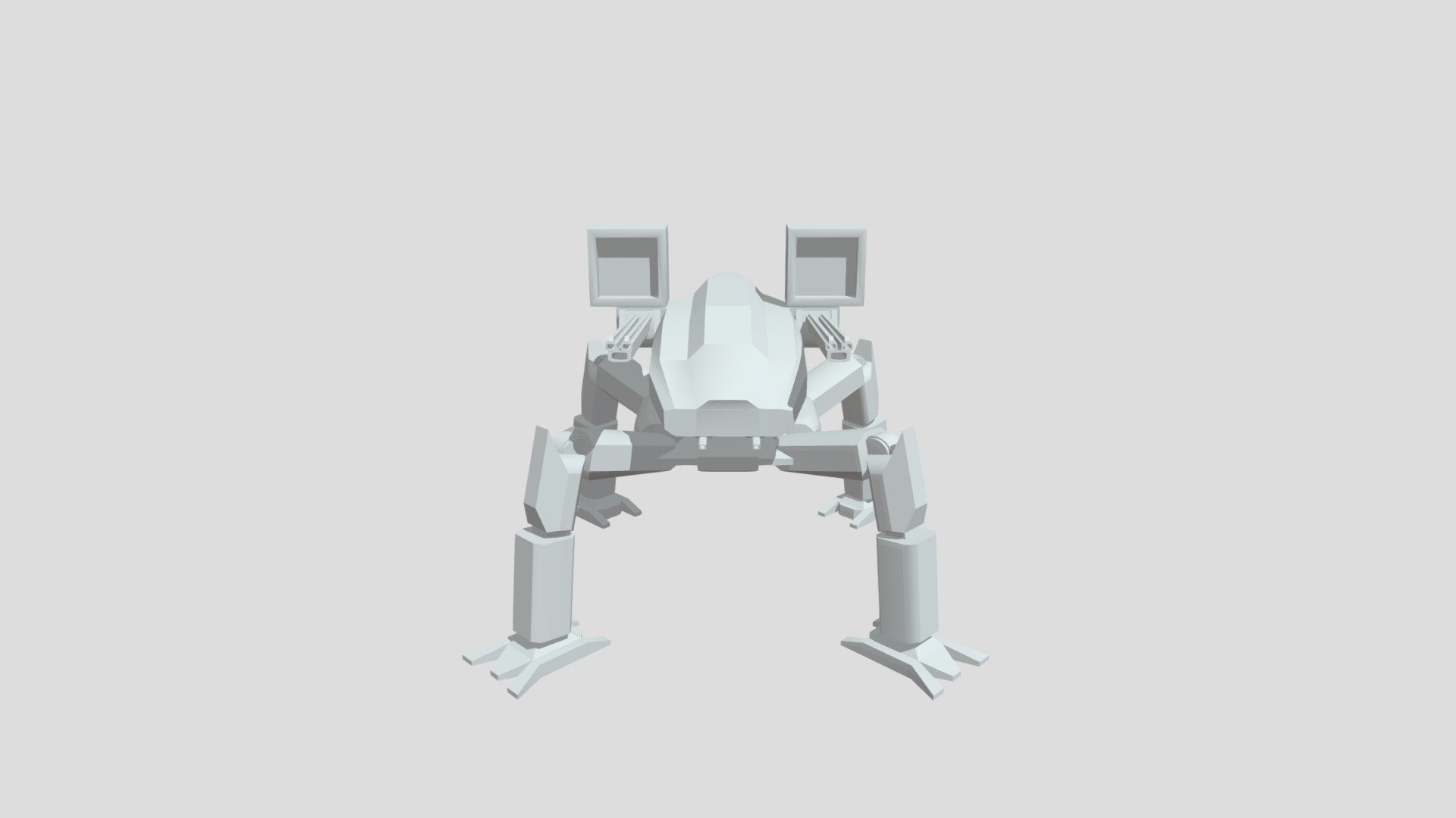 V-SS Artillery Mecha - 3D model by Alex Adshead (@TurnRound) [d205b9c ...