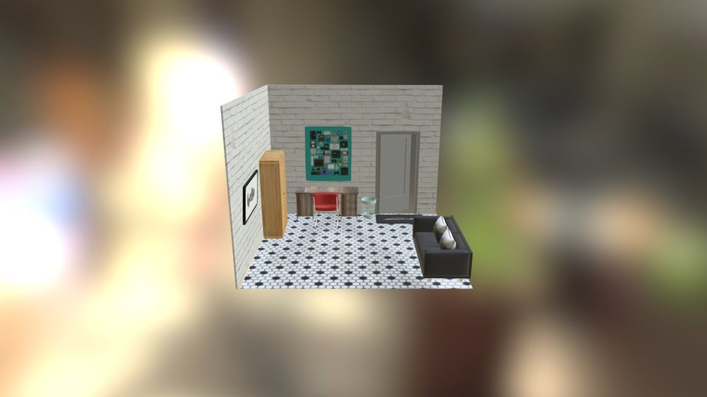 Ruangan - 3D model by bowotho [d206723] - Sketchfab