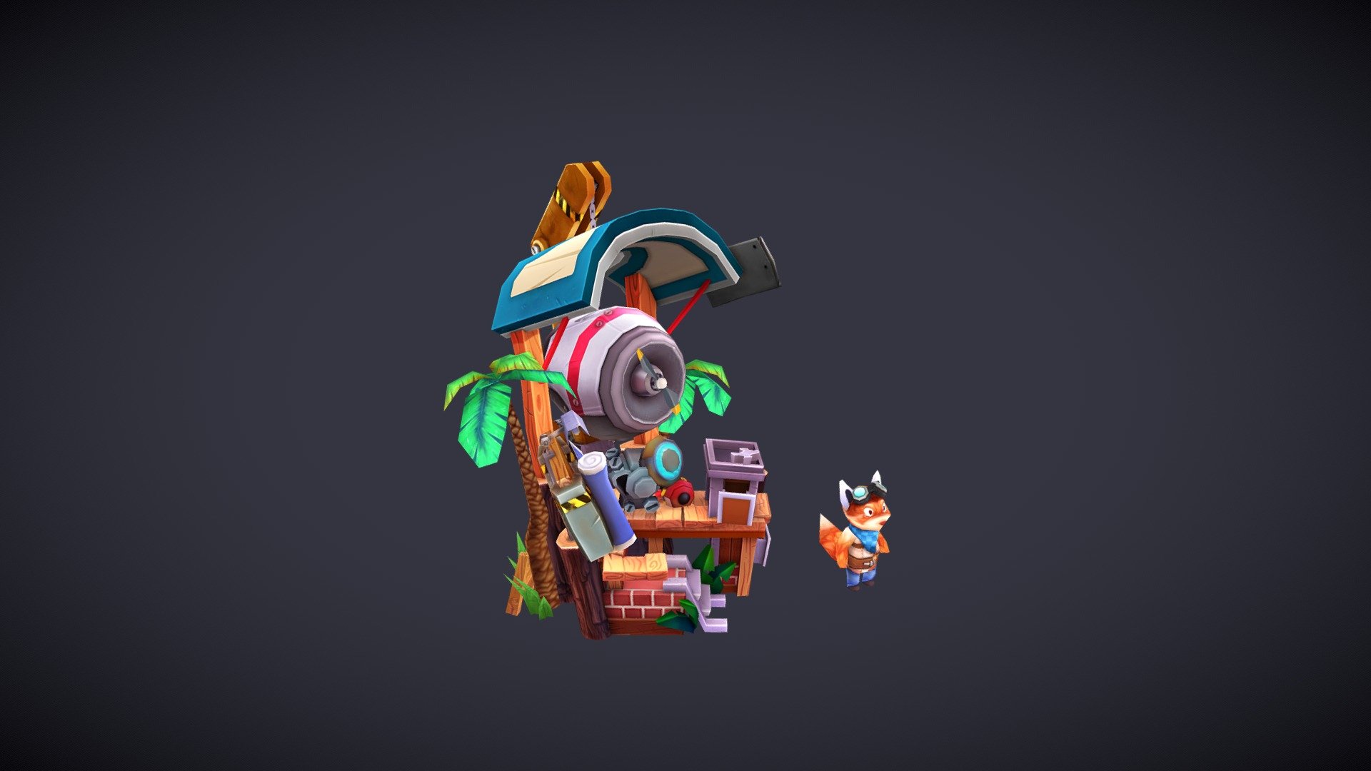 Tinker Table - 3D model by LingoLango [d206f35] - Sketchfab