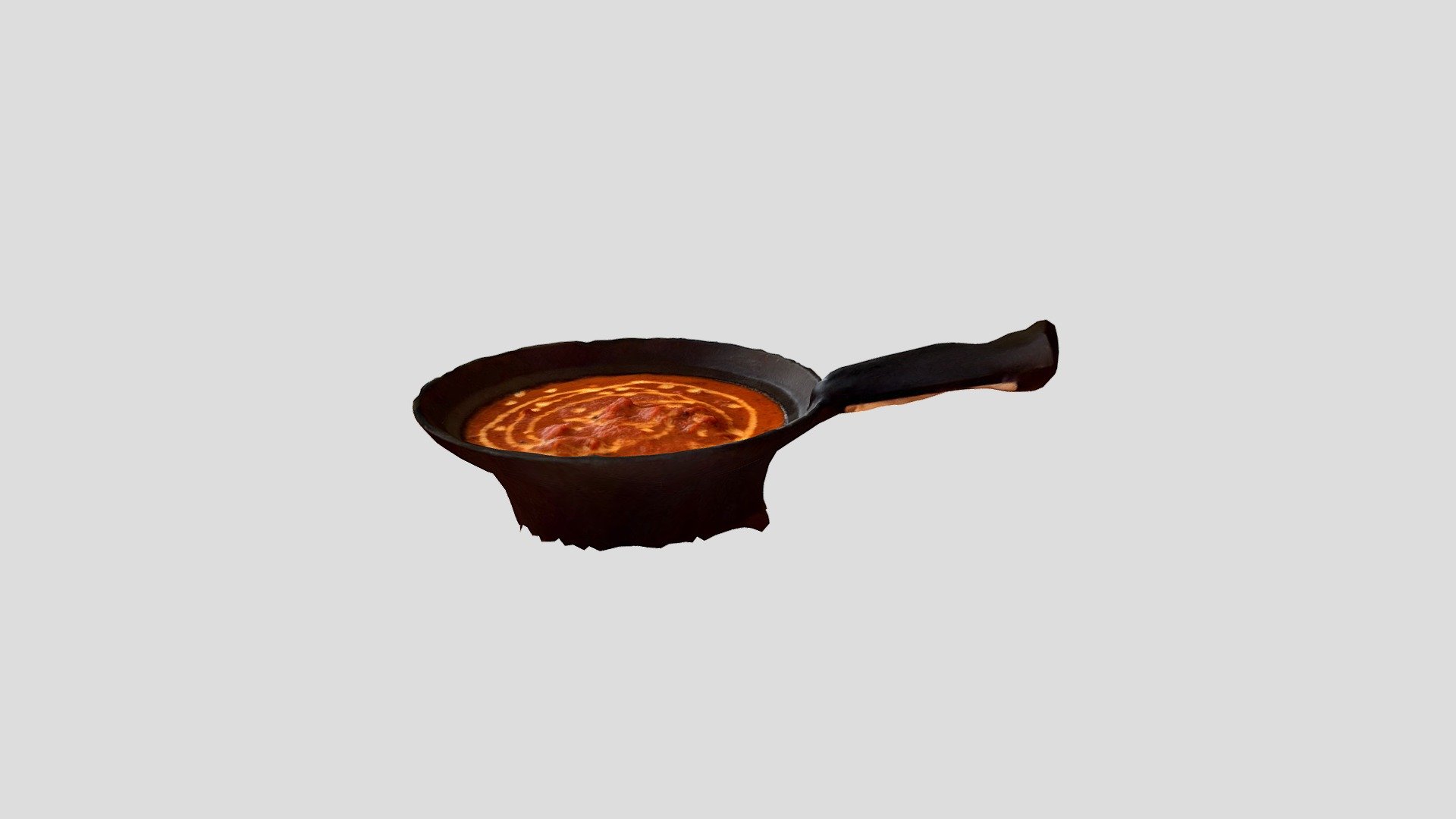 Butter Chicken Curry-poly - Download Free 3D model by samuelomo ...