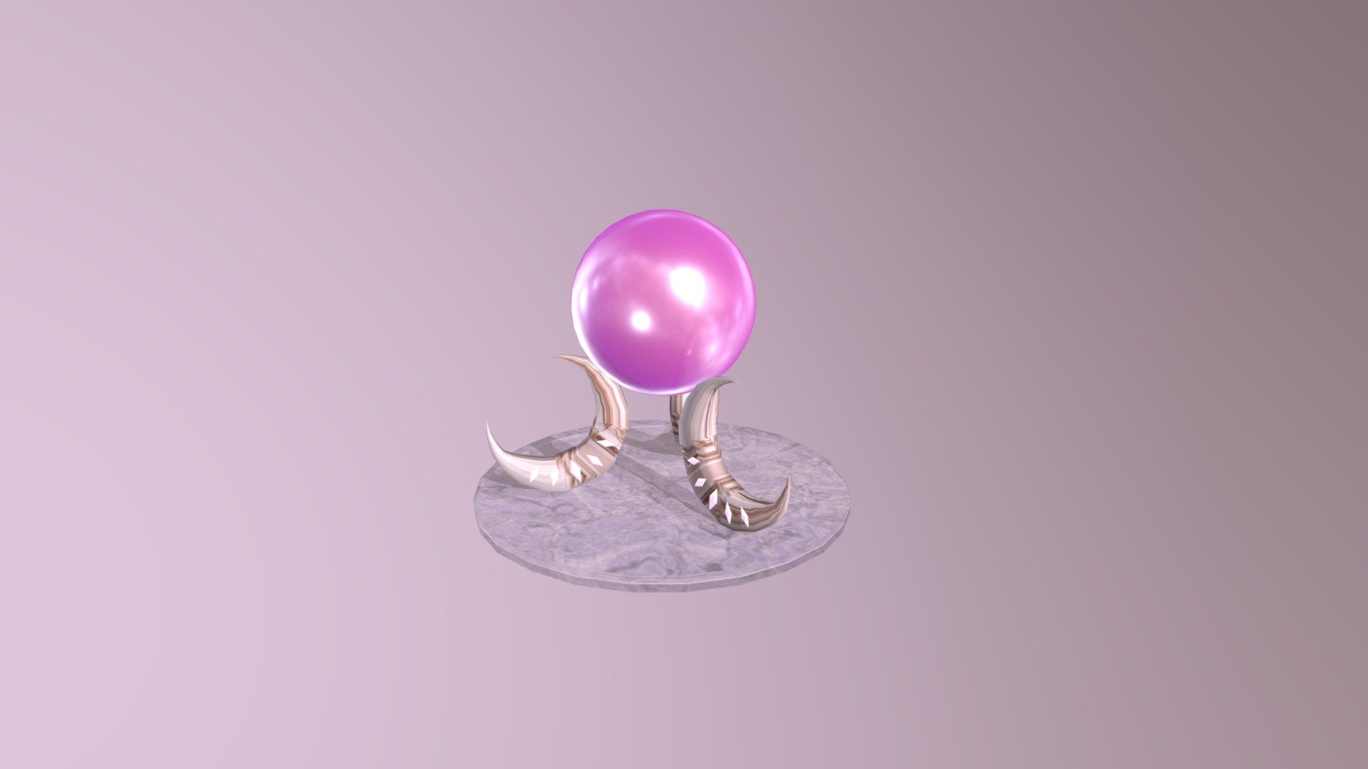 Crystal ball - 3D model by midiam [d208656] - Sketchfab