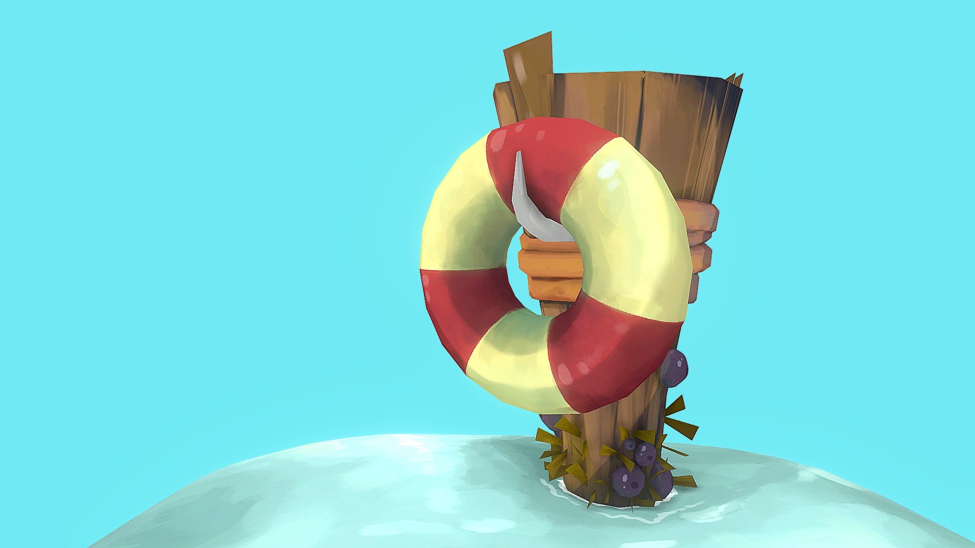 Beach Float - 3D model by arlettaleviani [d20876a] - Sketchfab