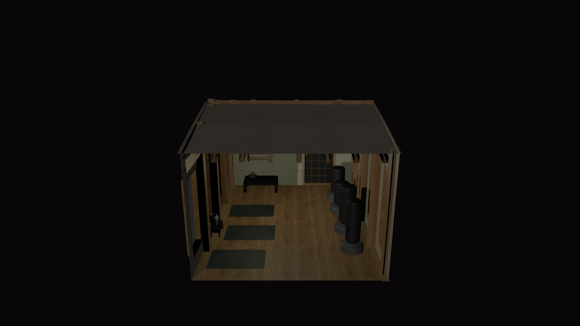 Dojo - 3D model by RobertMcCall [d20ab56] - Sketchfab