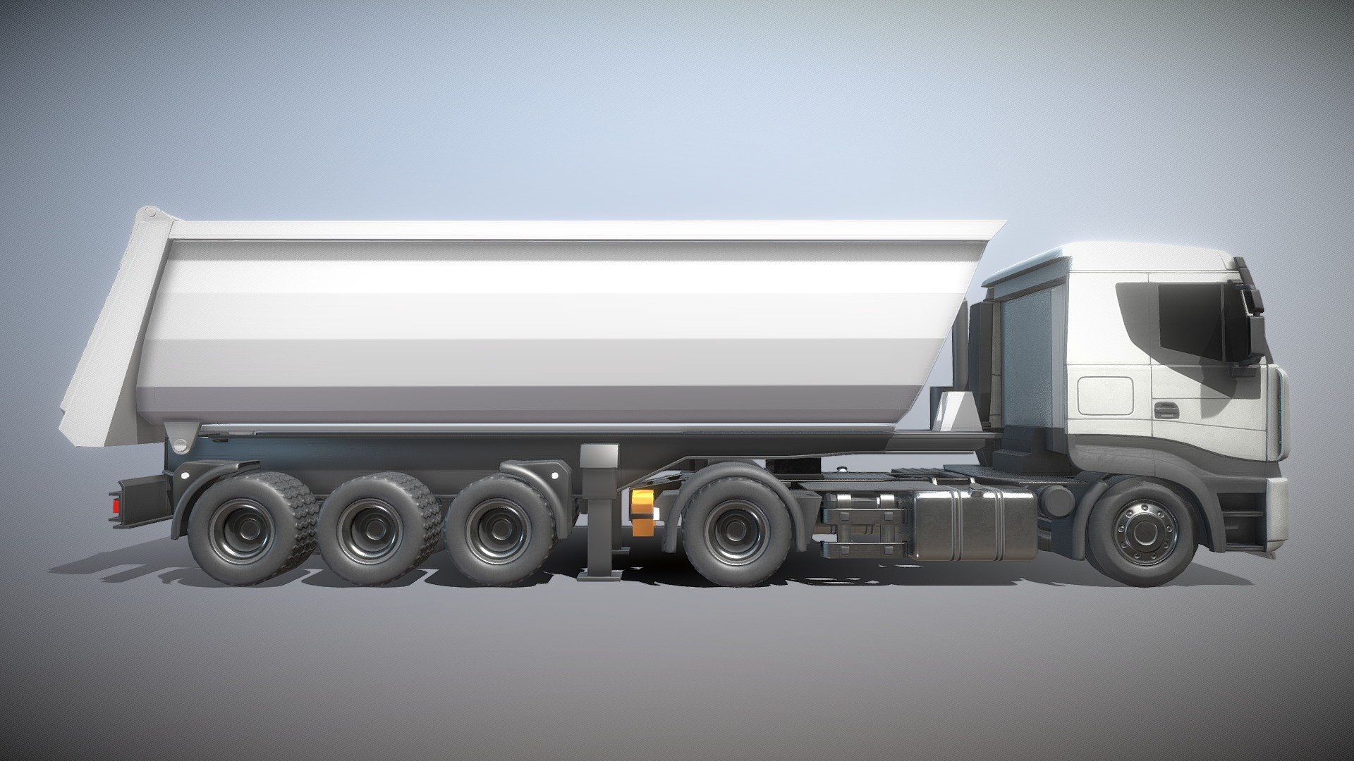 Dump Truck Trailer (WIP-2) - 3D model by VIS-All-3D (@VIS-All) [d20daa9 ...