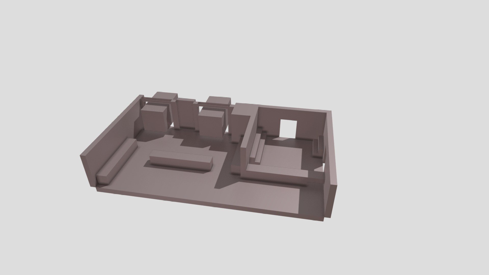 Enviroment Blockout Stage One - Download Free 3D model by Arran ...