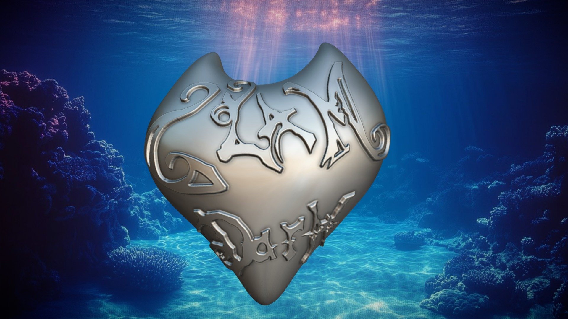 heart Glam Dark free - Download Free 3D model by Print3dburton ...