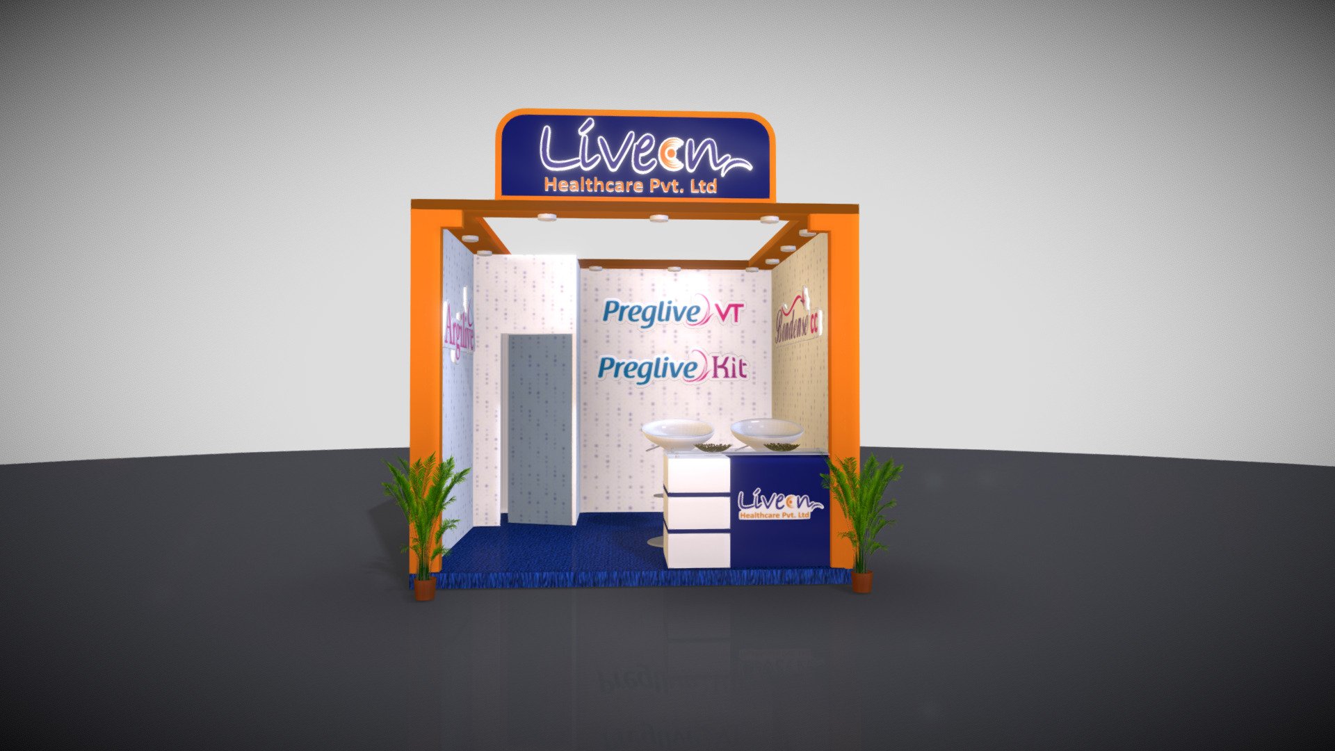 Liveon Pharma - 3D model by Uttam Kumar Pal (@uttam_k_pal) [d20f0af ...