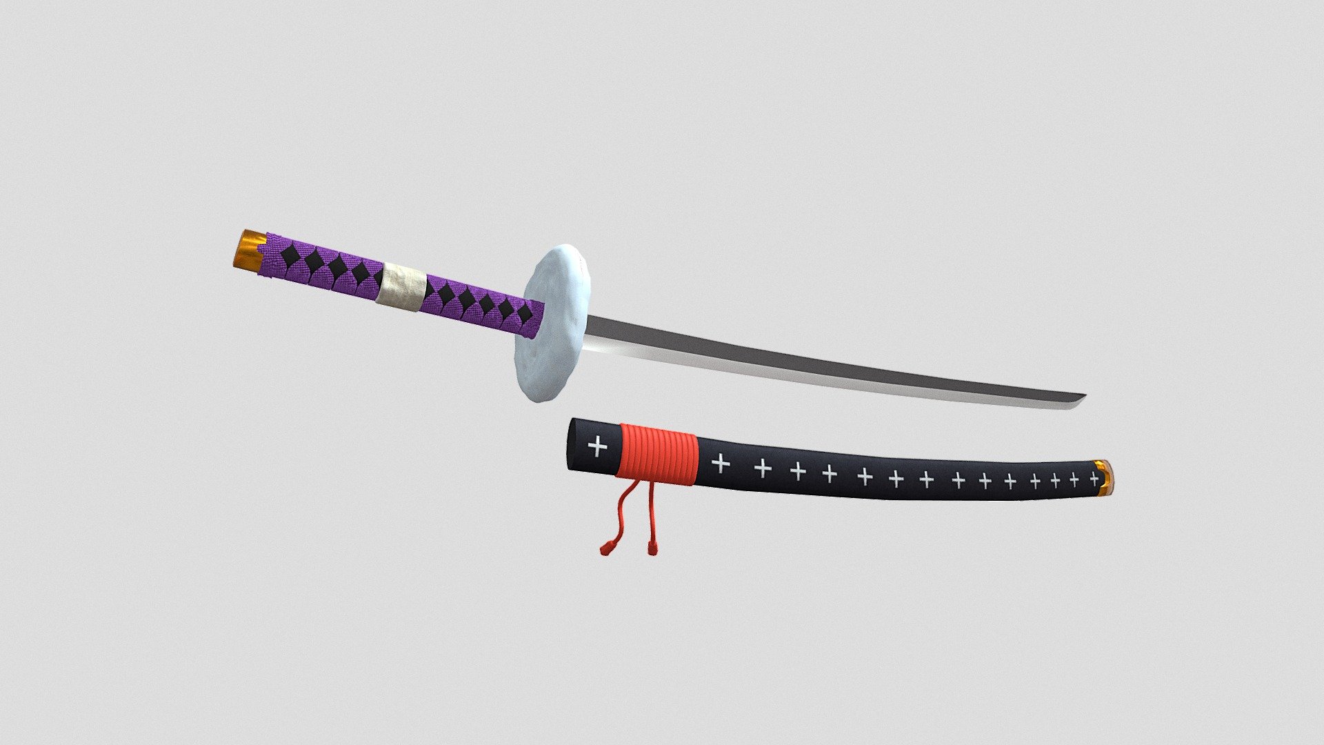 Trafalgar D. Water Law Sword - Download Free 3D model by ahmada ...