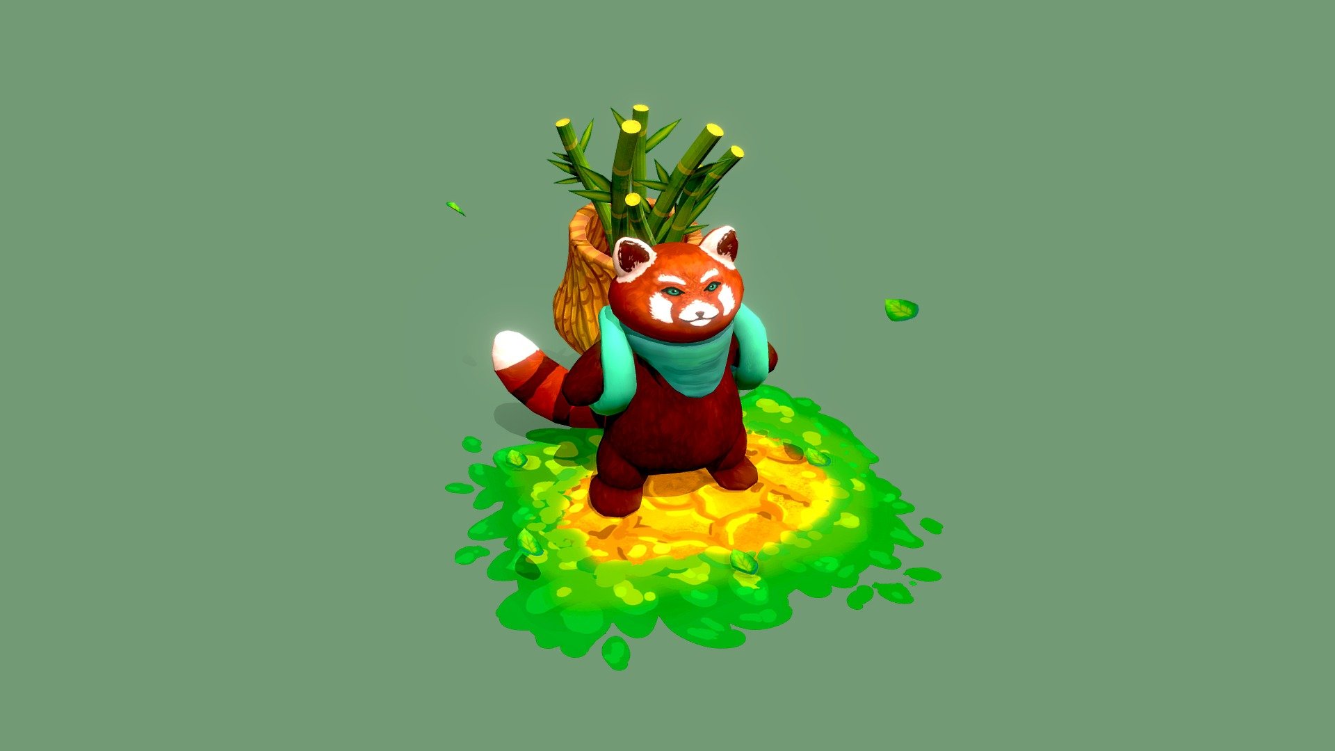 Red Panda - 3D model by Zayna (@ZayKay) [d211011] - Sketchfab