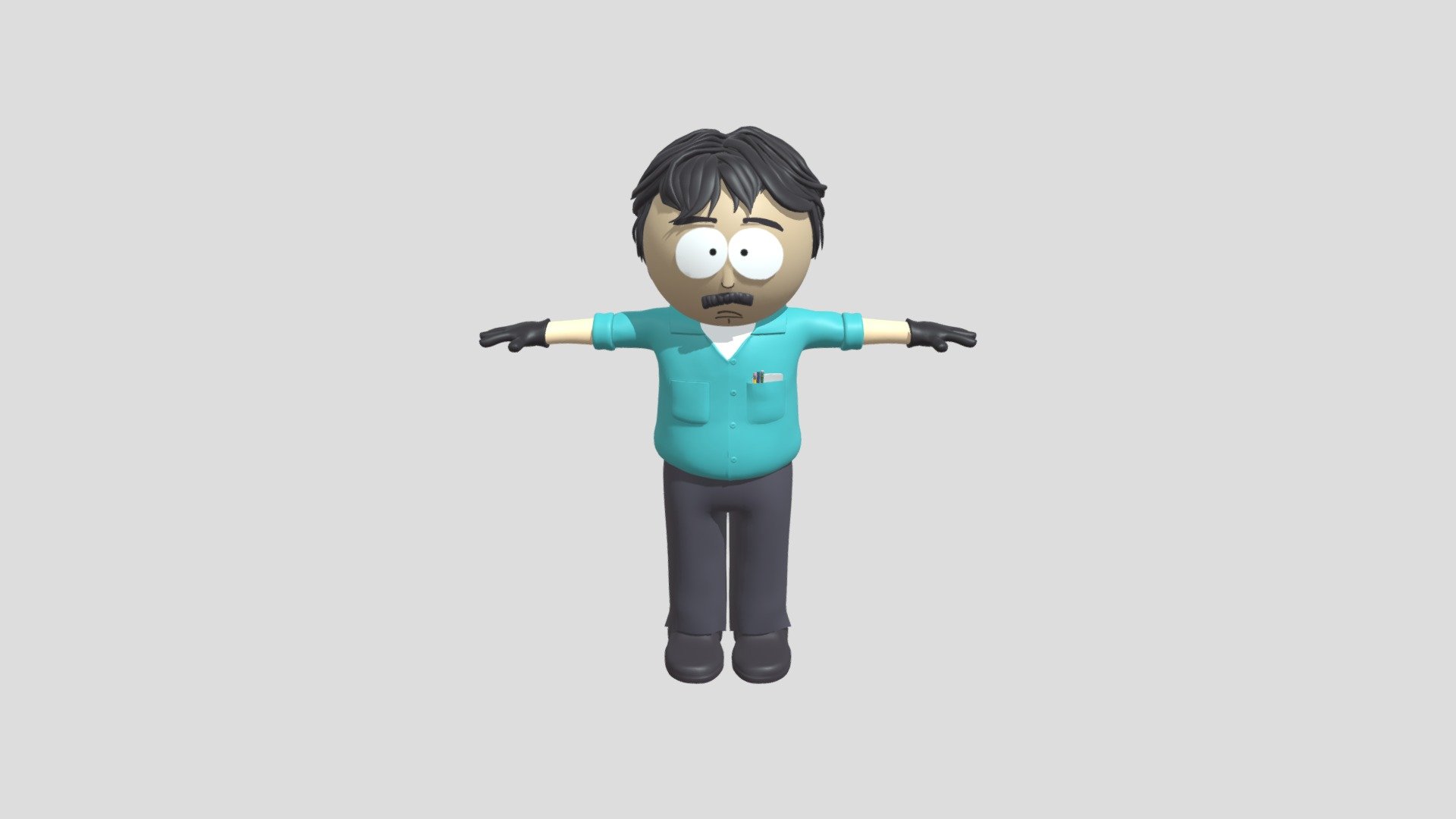 Randy Marsh, Computadora Rare SOUTH PARK RANDY MARSH 3" VINYL FIGURINE