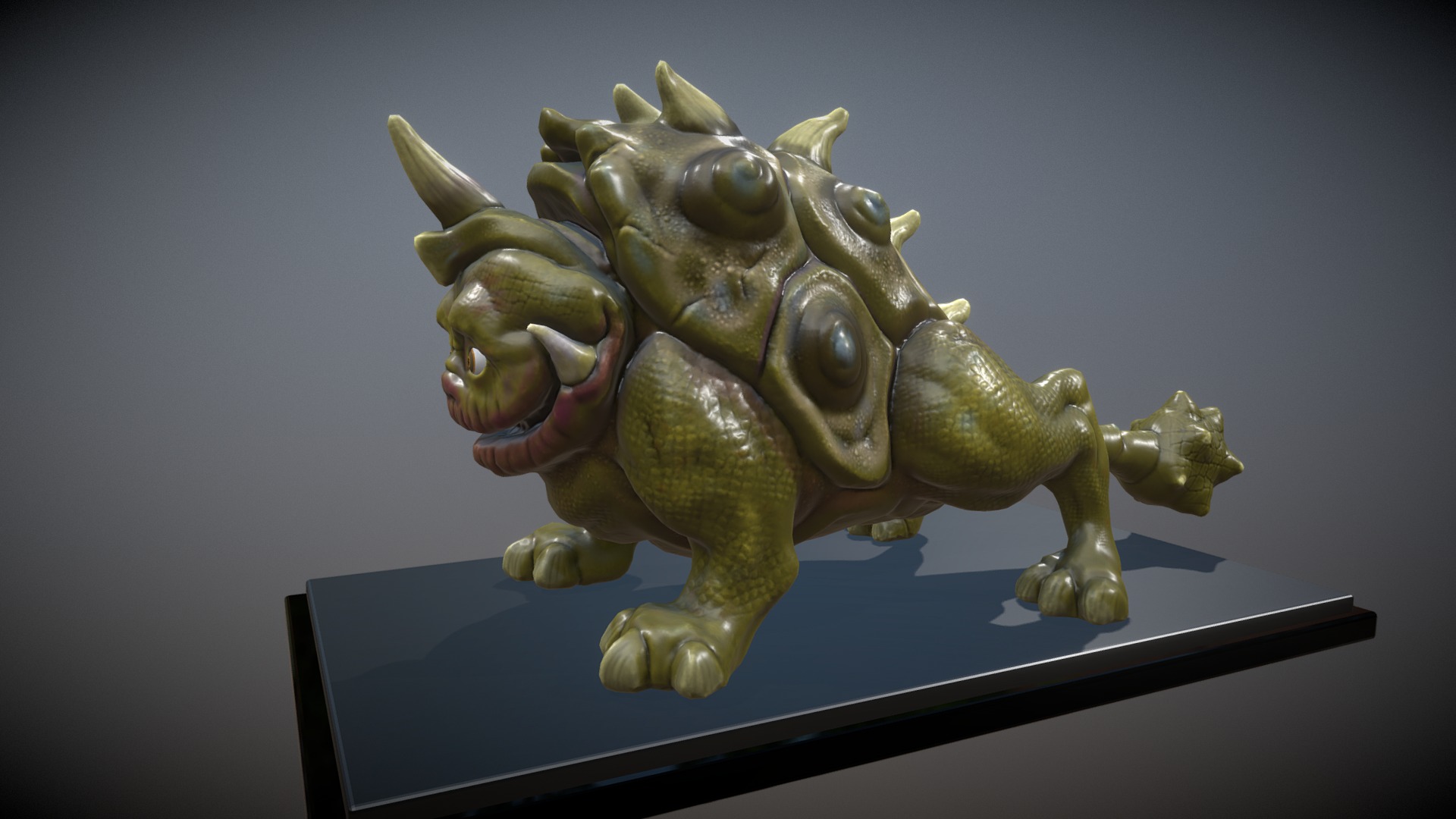 sculpt January 2018 - #25 - Shell - 3D model by grant.abbitt [d21190c ...