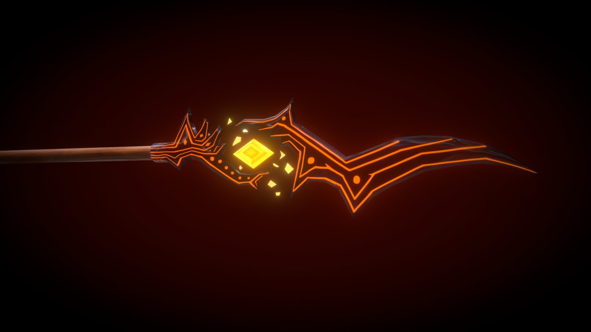 Fantasy Spear - 3D model by CatSalinas [d211961] - Sketchfab