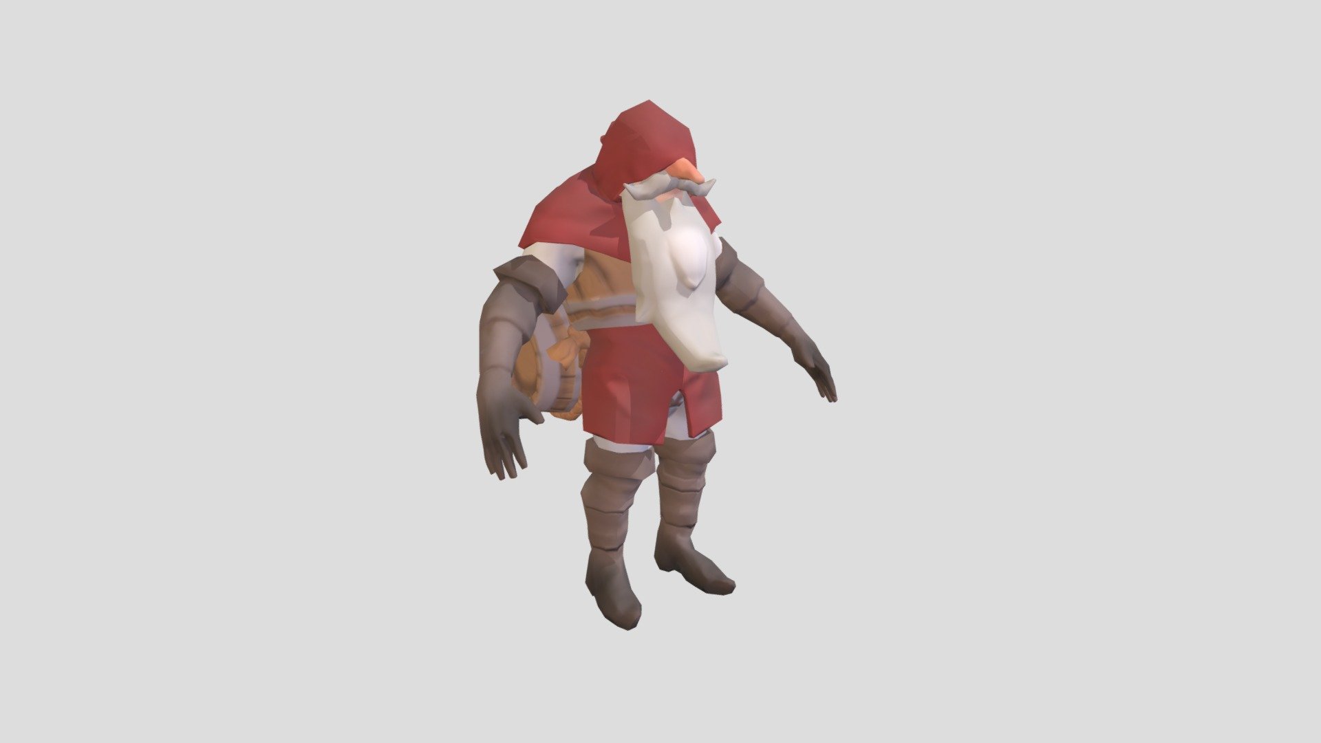 Barrel Dwarf - 3D model by fluffyloaf254 [d2128f9] - Sketchfab