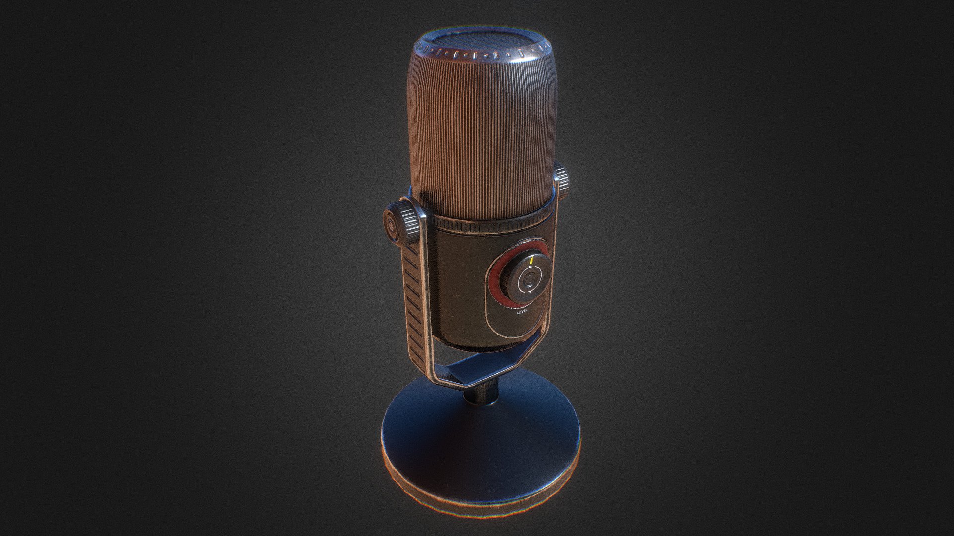 Microphone - 3D model by diziart [d21324e] - Sketchfab
