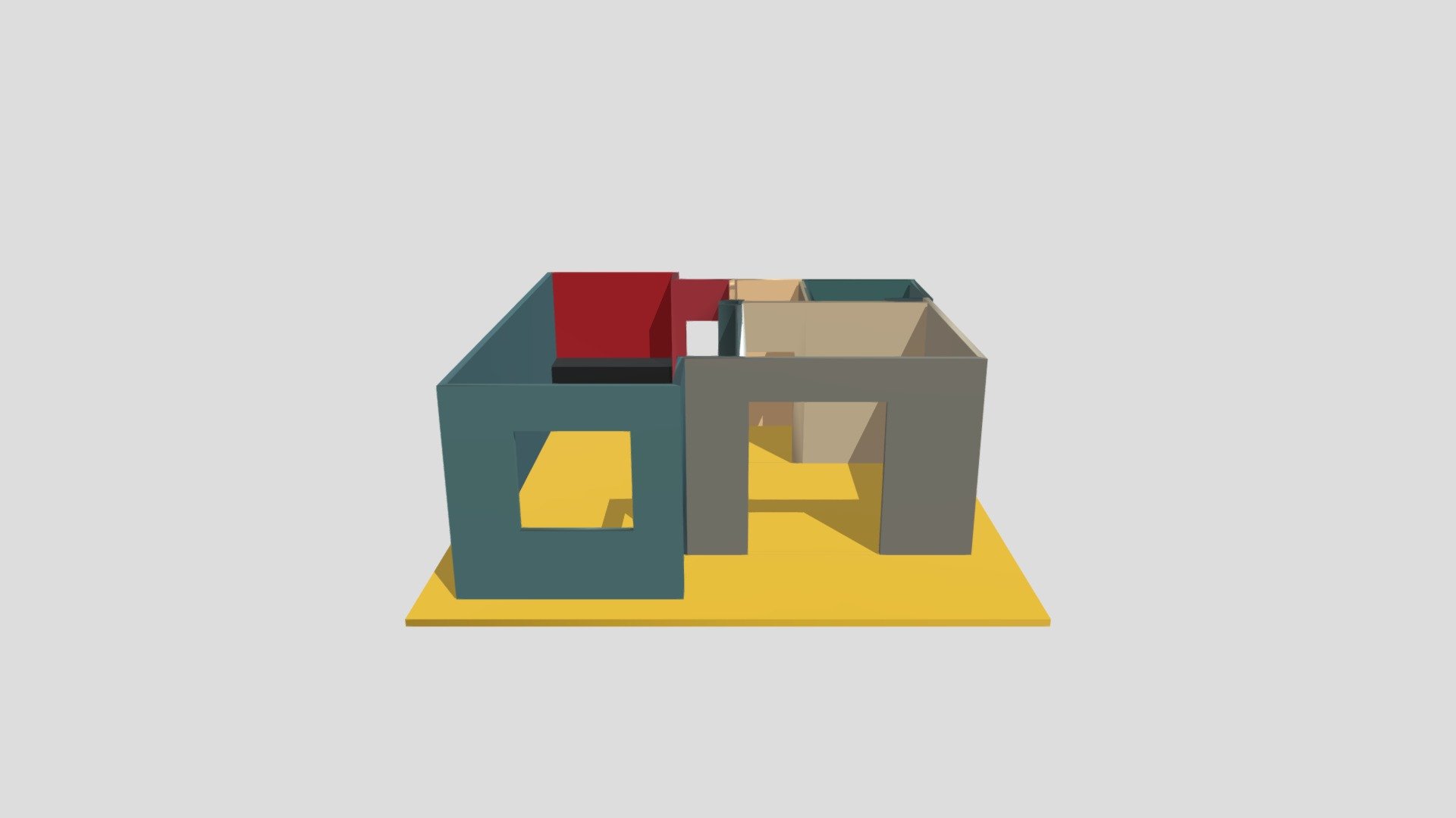 Flat 1 Download Free 3d Model By Arrea The Ar App For Iphone