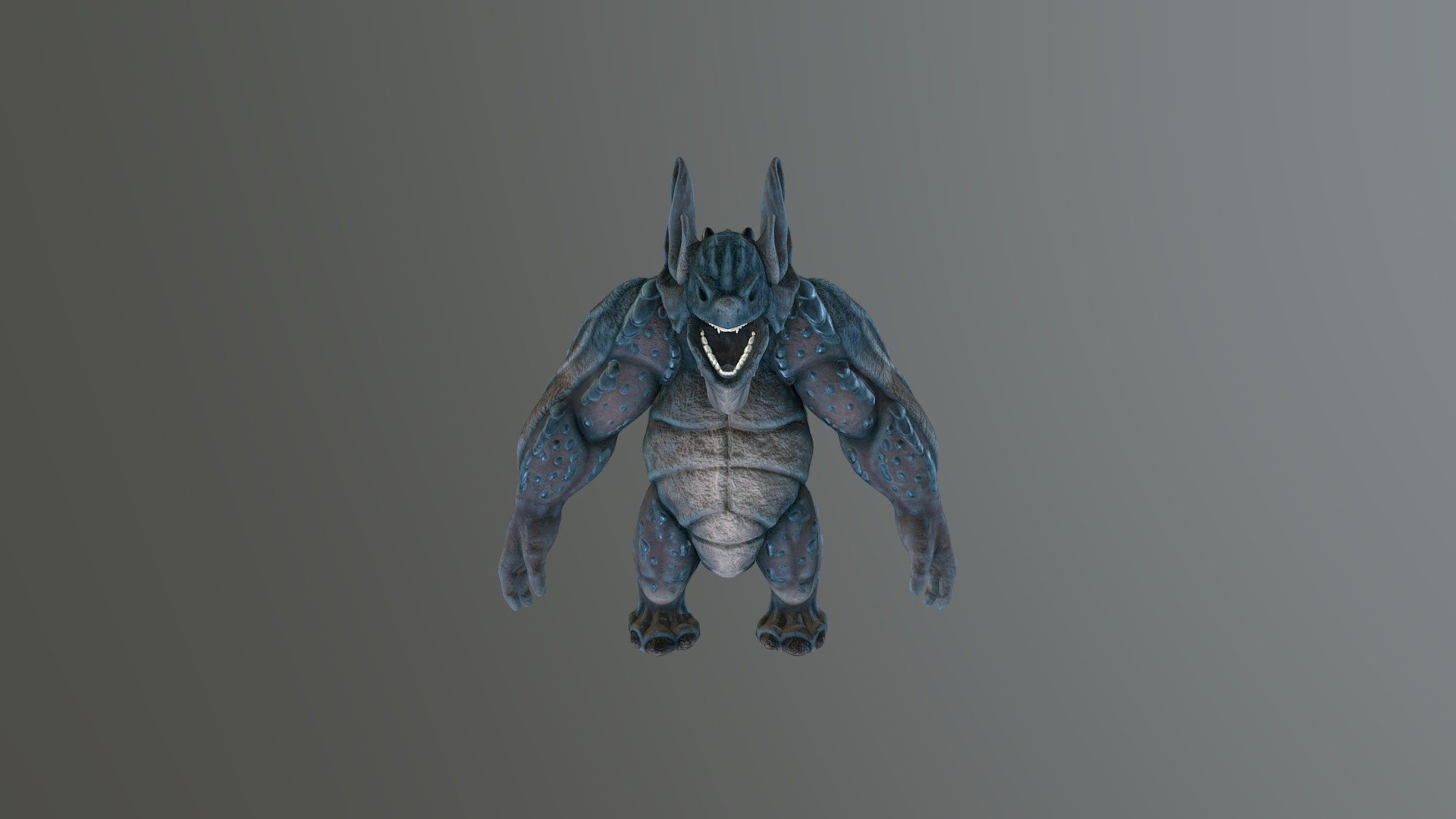 Monster - 3D model by Melyzaelle [d21520d] - Sketchfab
