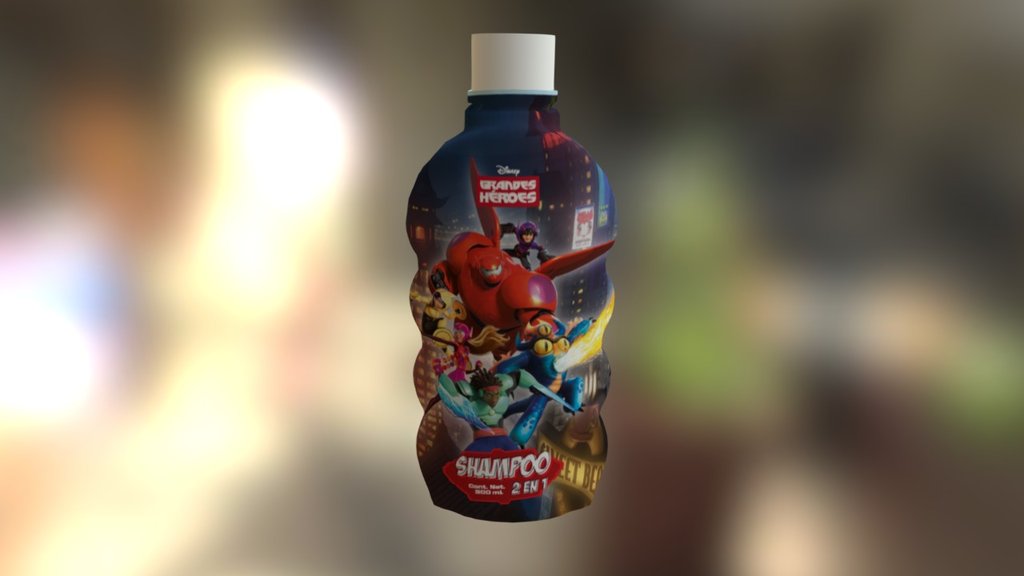 SHAMPOO GRANDES HEROES - Download Free 3D model by etiquetas [d2153a9 ...