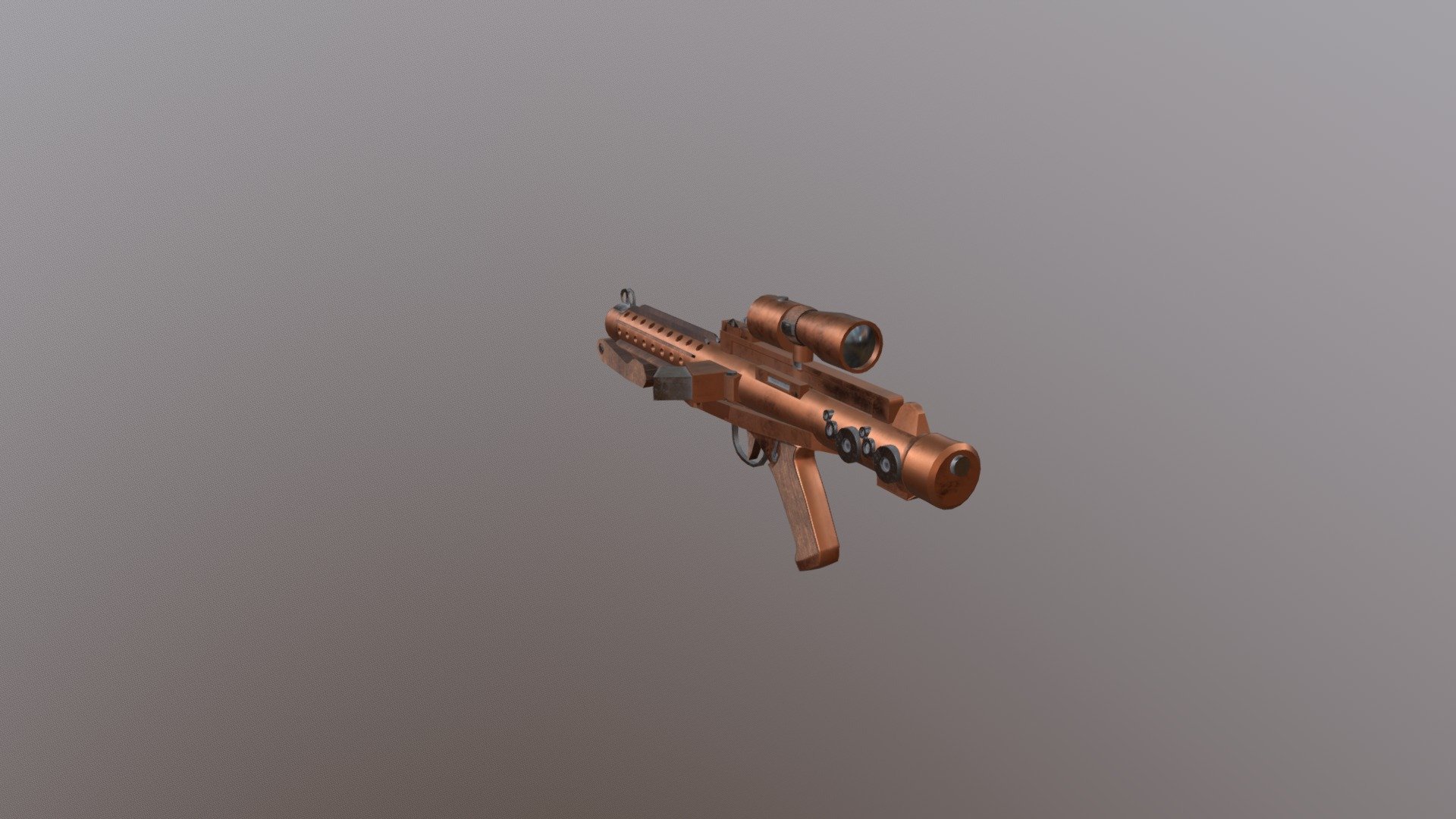 E-11 Blaster (SteamPunk) - 3D model by AgedSollarUni [d21606e] - Sketchfab