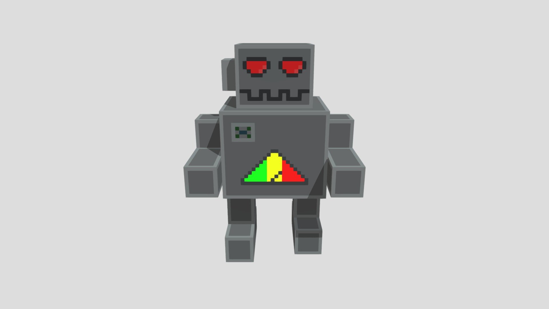 robot - 3D model by royalscribbler (@Braybeetater) [d21699e] - Sketchfab