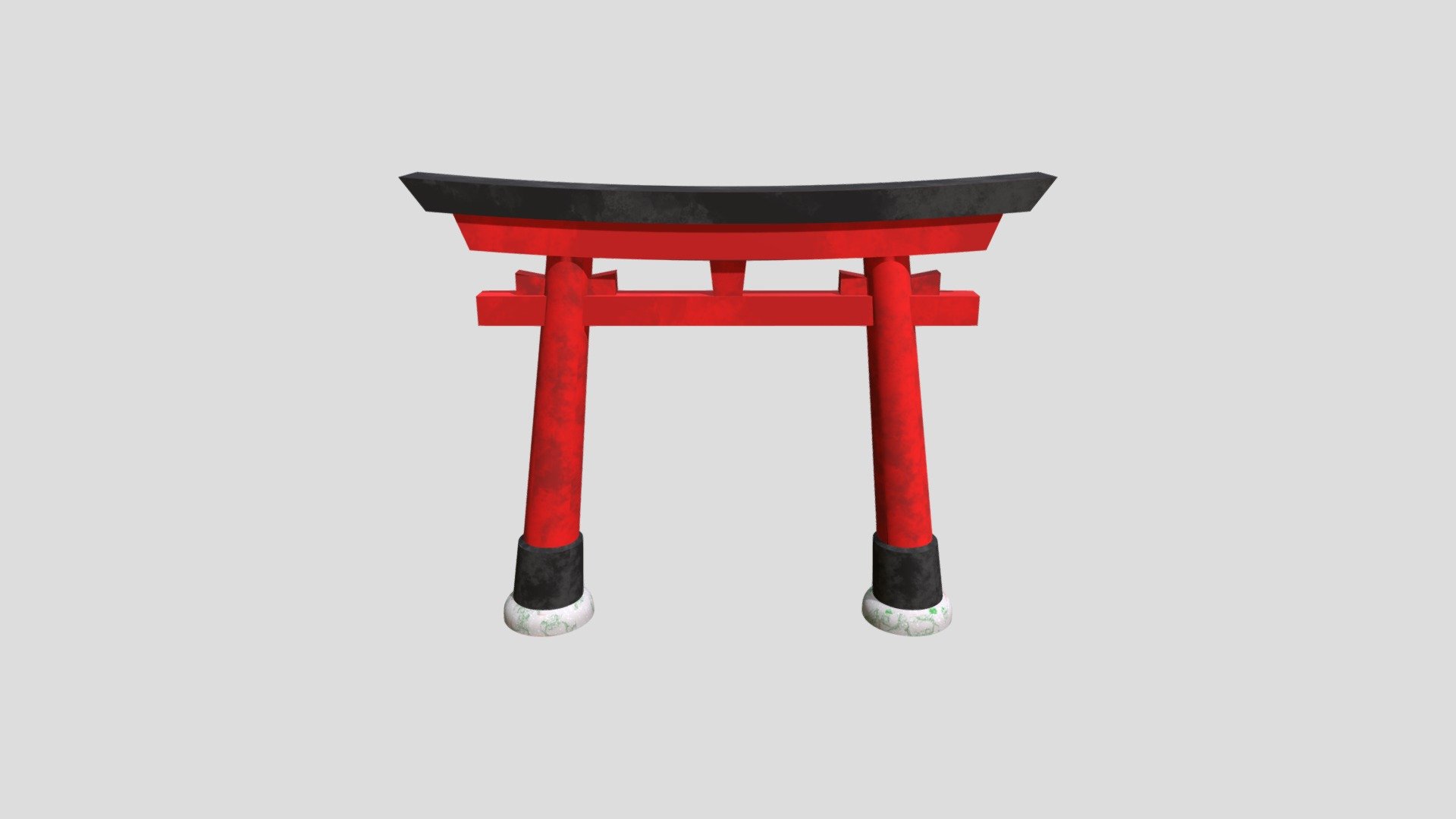 Torii Gate - 3D model by accentor [d216f5c] - Sketchfab