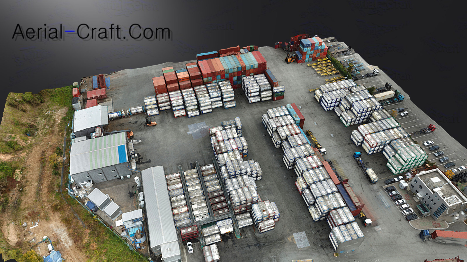 ISO Tank Depot 7Nov18 3D Mesh - 3D model by Xtec Digital Media ...