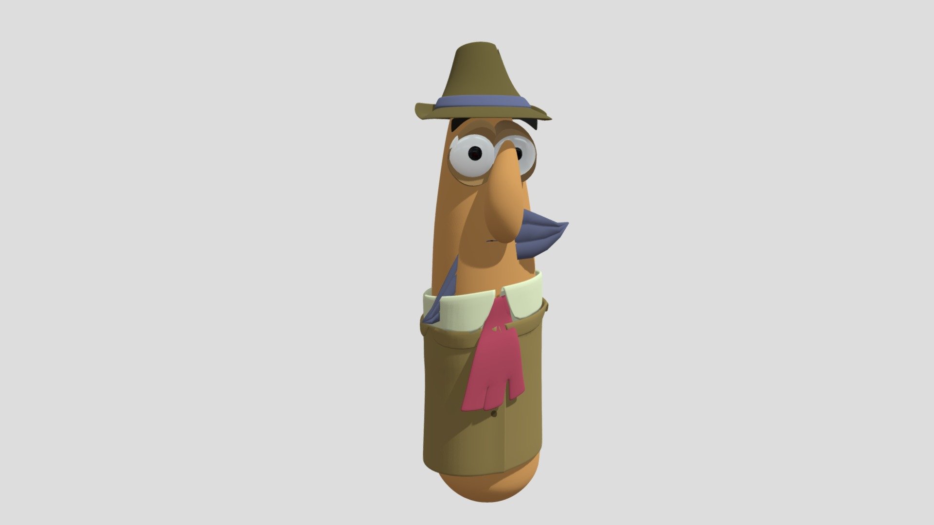 Einger Warblethroat - Download Free 3D model by 321Blender [d21845e ...