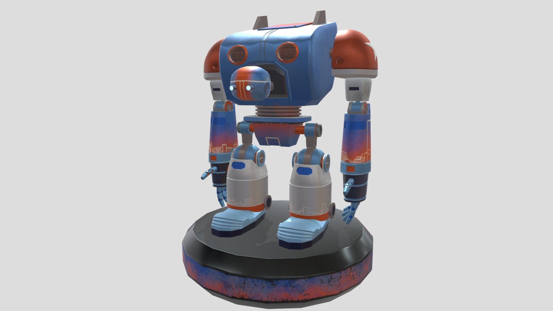 STAR-BOT! - 3D model by Andrea Fonseca (@andrea_fonseca) [d218ebd ...