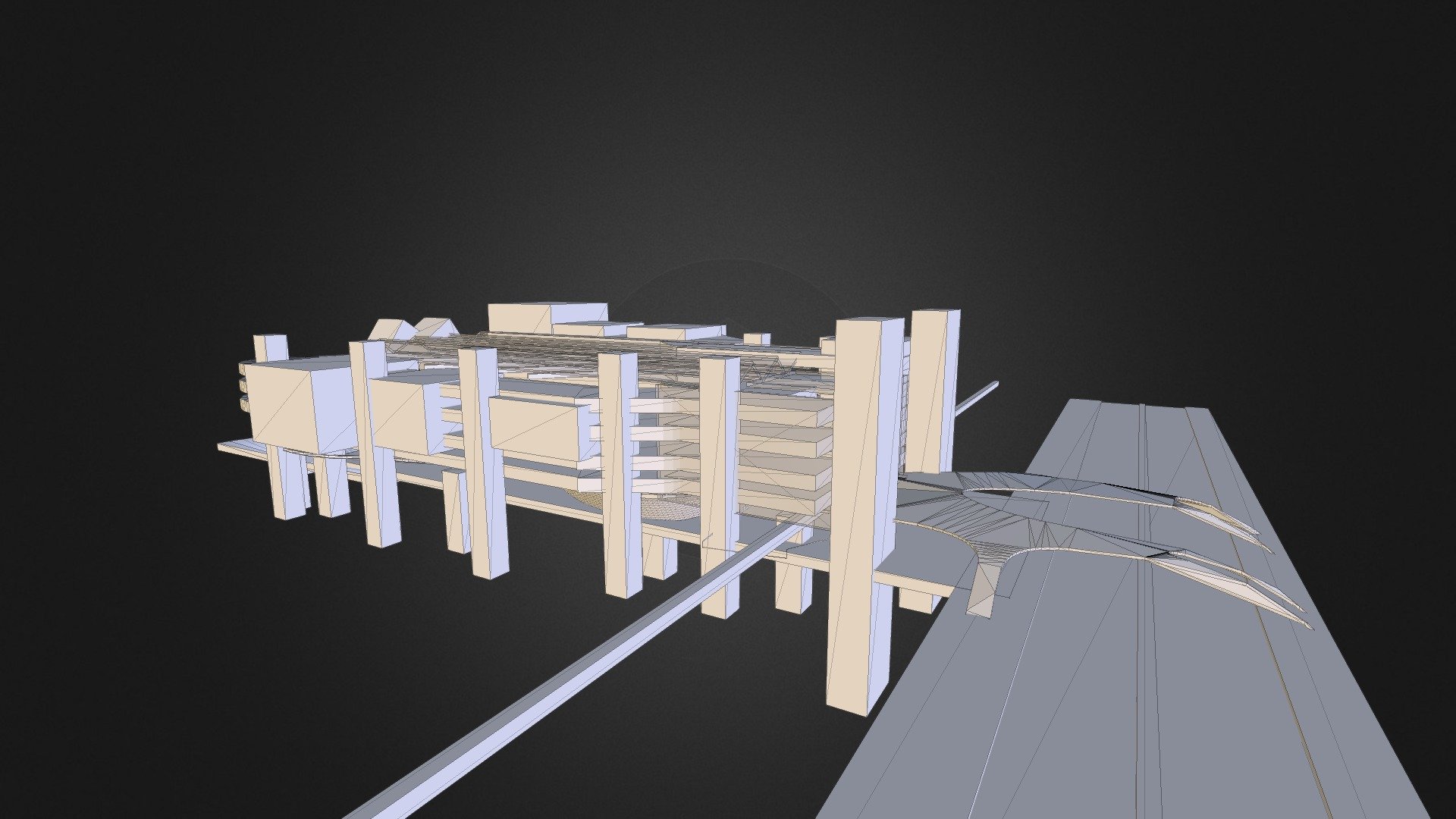 Massing Model - 3D model by idenn [d219dc1] - Sketchfab