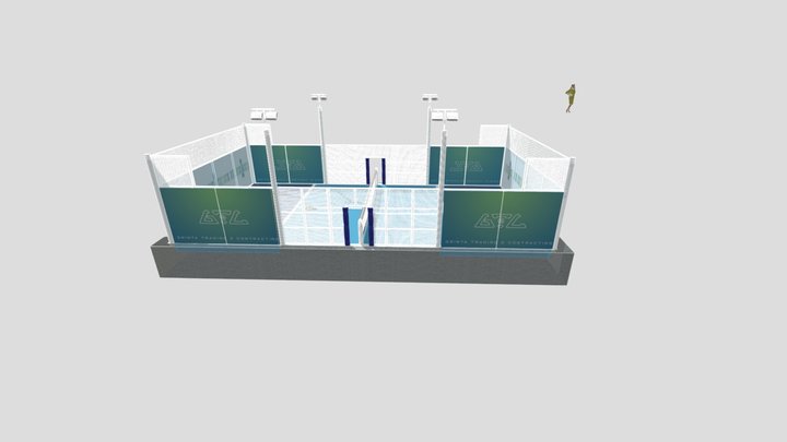 Court-padel 3D models - Sketchfab