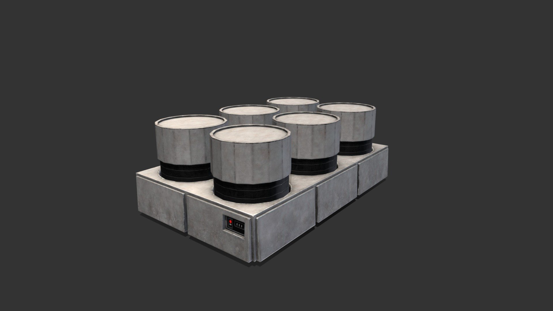 Star Wars Imperial Barrel Container - Buy Royalty Free 3D model by ...