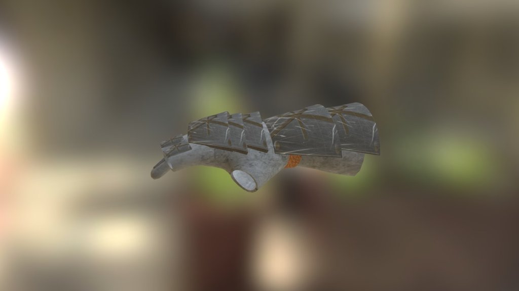 Gauntlet - 3D model by dmanbeck [d21c93a] - Sketchfab