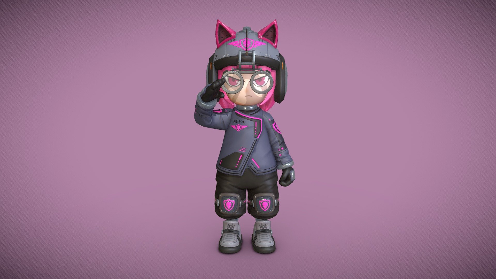Pilot Character - 3D model by neogools [d21e369] - Sketchfab