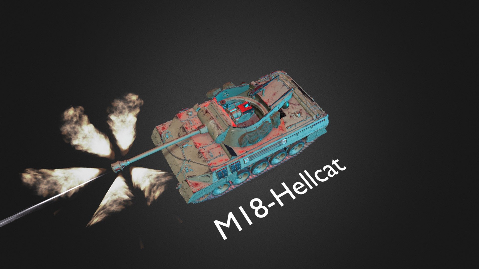 M18_Hellcat Tank Destroyer - Download Free 3D model by 李延权 (@liyanquan6 ...