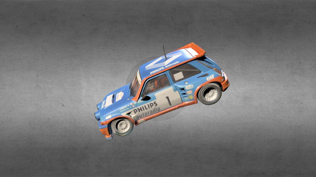 race car model (with texture) - 3D model by 3dscanservice [d21e804 ...