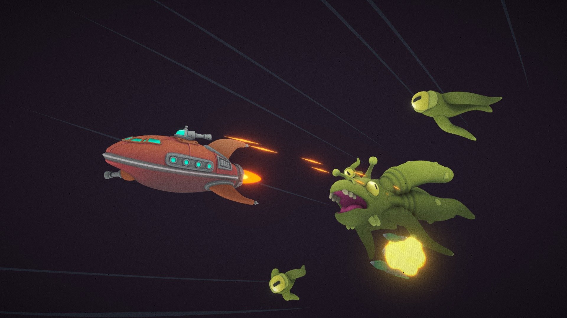 Join the Galactic Defenders now! - 3D model by Renham - Camilo Rojas ...